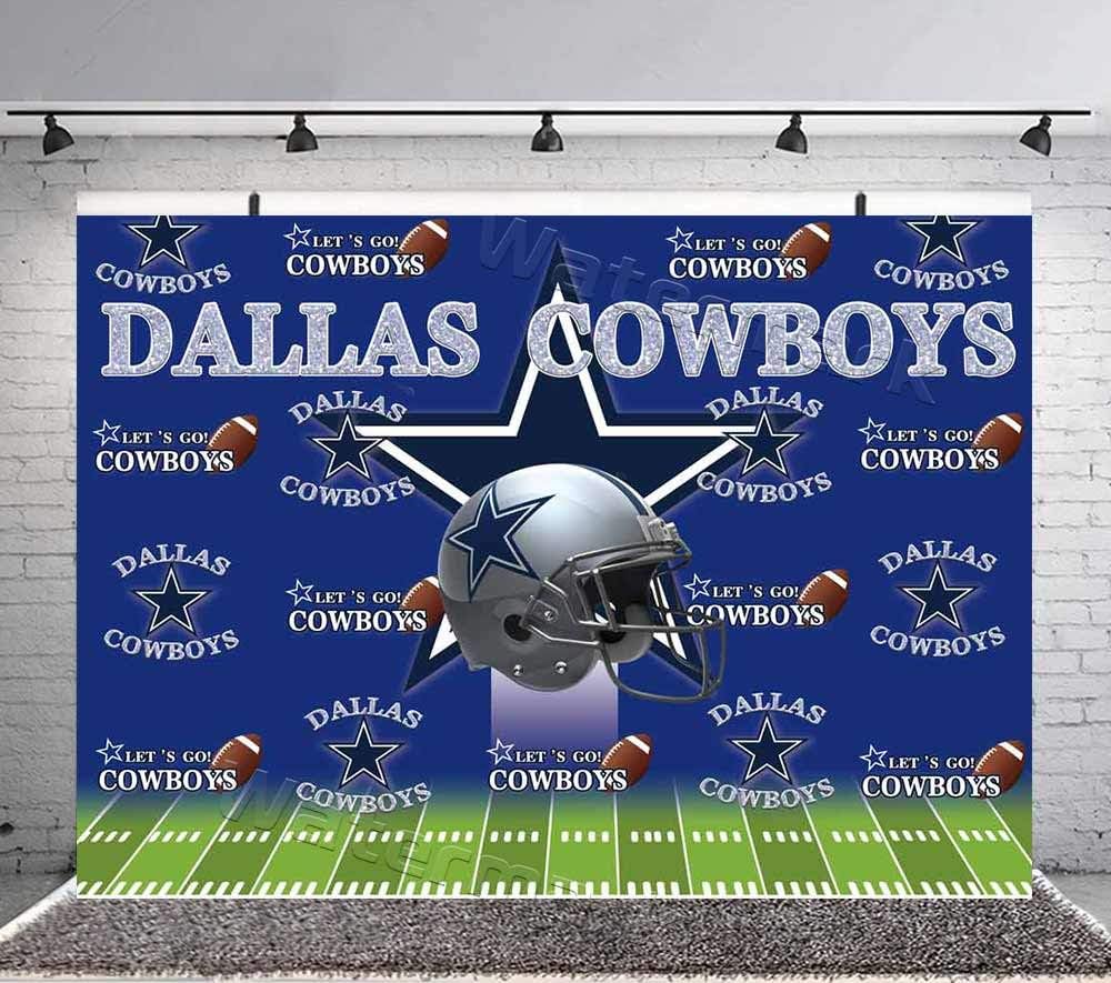 Amazon.com : Generic Cowboy Soccer Backdrop for Kids Birthday Baby ...