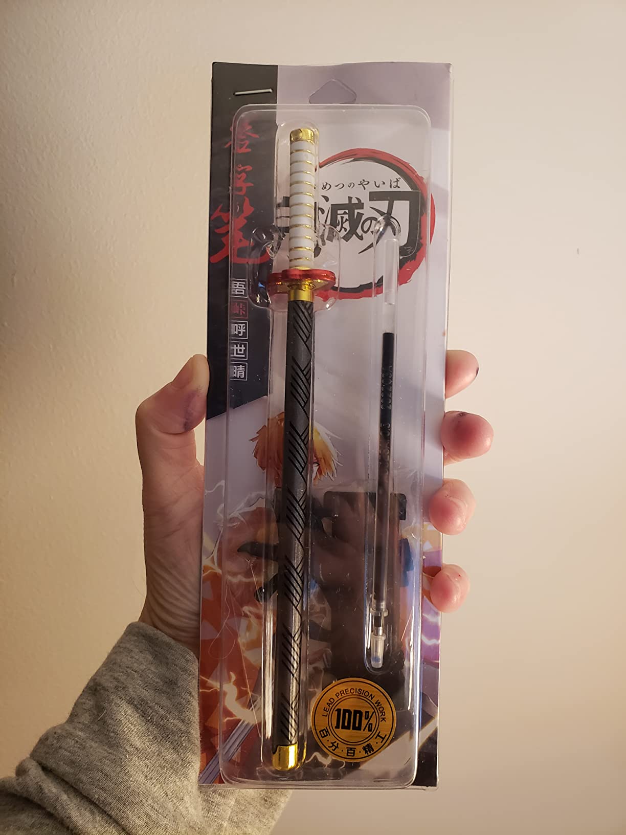 Amazon.com : Larmuroki Samurai Sword Pen - Samurai Sword Katana Model ...