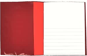 Exercise Book Cover 9x7 (Red) : Amazon.co.uk: Stationery & Office Supplies
