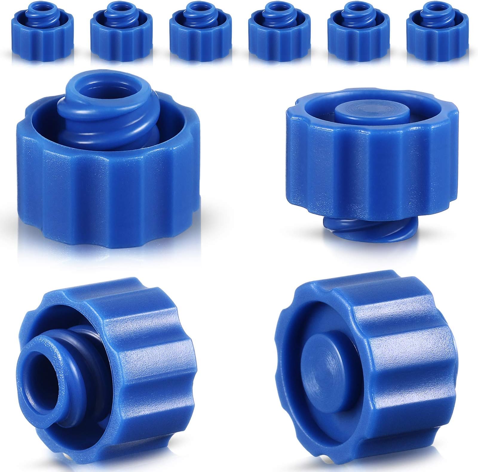 Amazon.com: Red Cap Dual Function Luer Lock Plug 20-Pack Sterile for ...