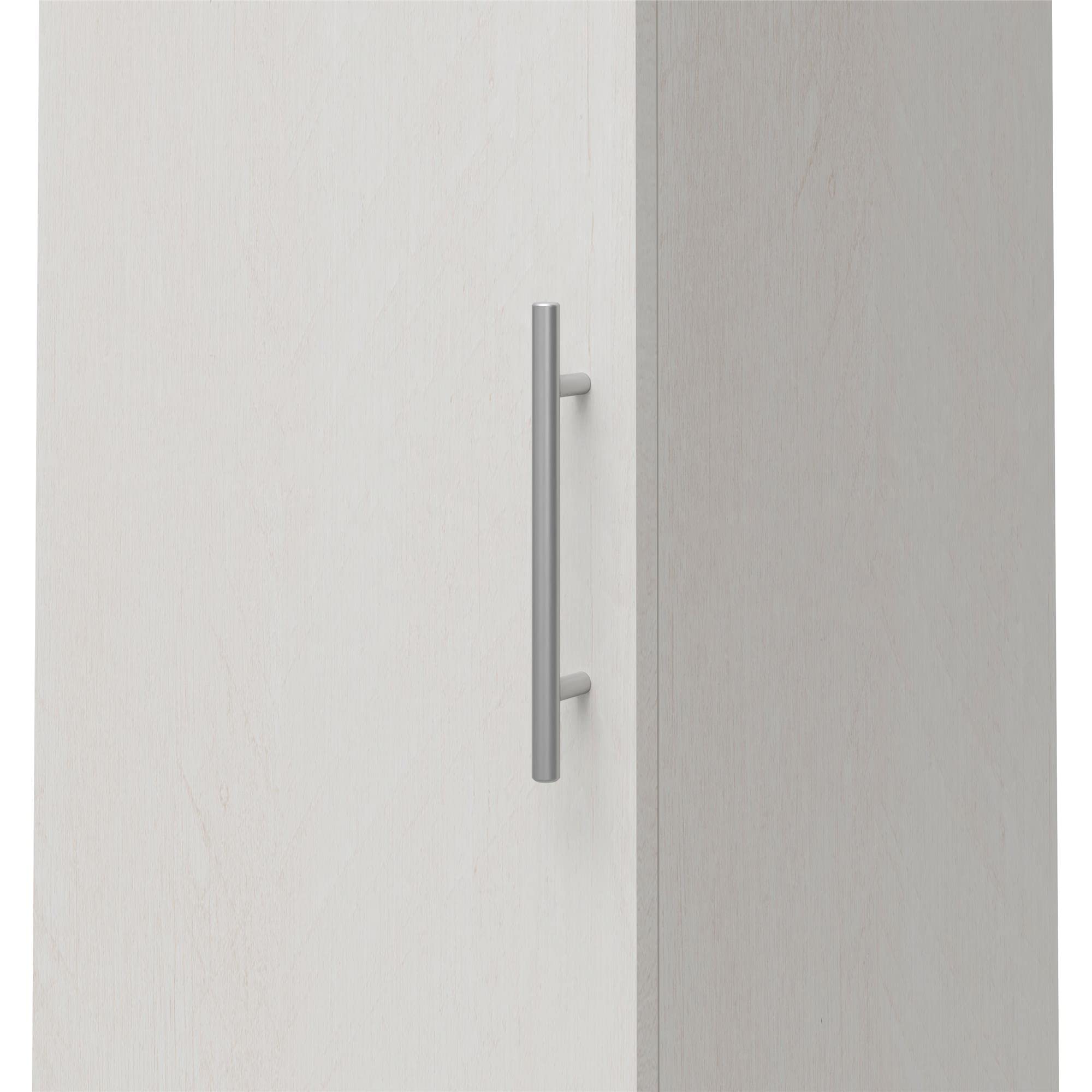SystemBuild Evolution Camberly 60" Tall Storage Cabinet, Ivory Oak