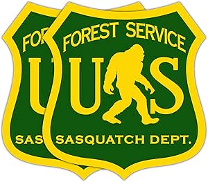 Amazon.com - Thats It! US Forest Service Sticker | Removable Decal Car ...
