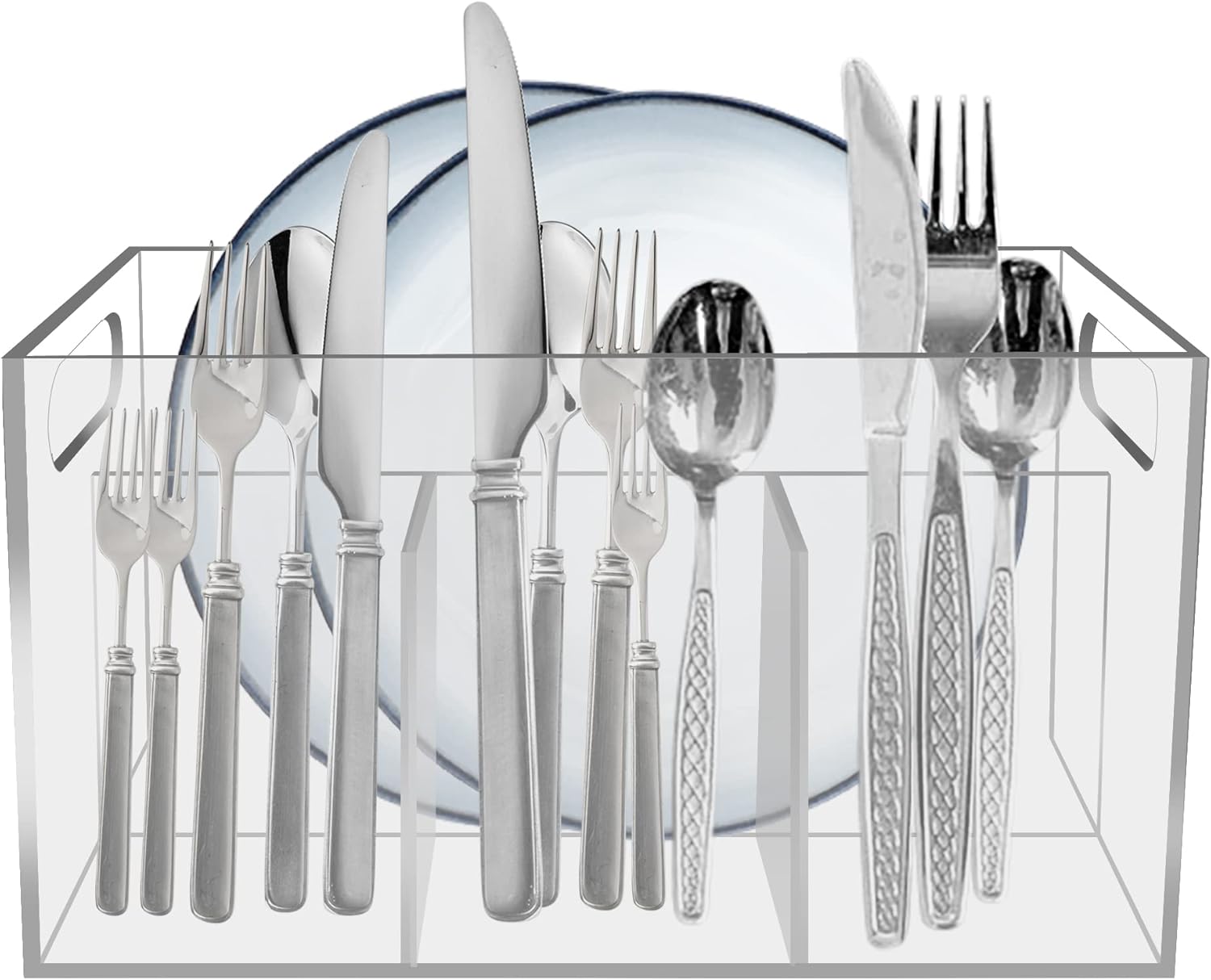 Amazon.com - ChengFu Acrylic Utensil Caddy, RV Utensil Caddy ...