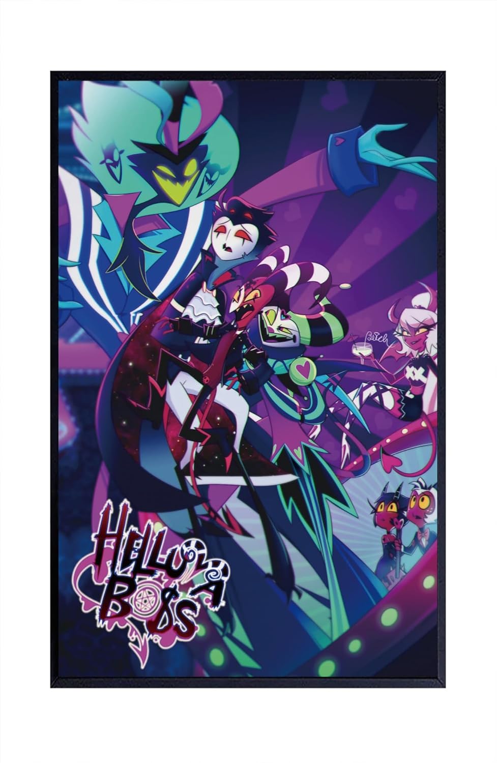 Behrens anime cartoon Helluva Boss Poster #2 Cool Wall Decor Art Print ...