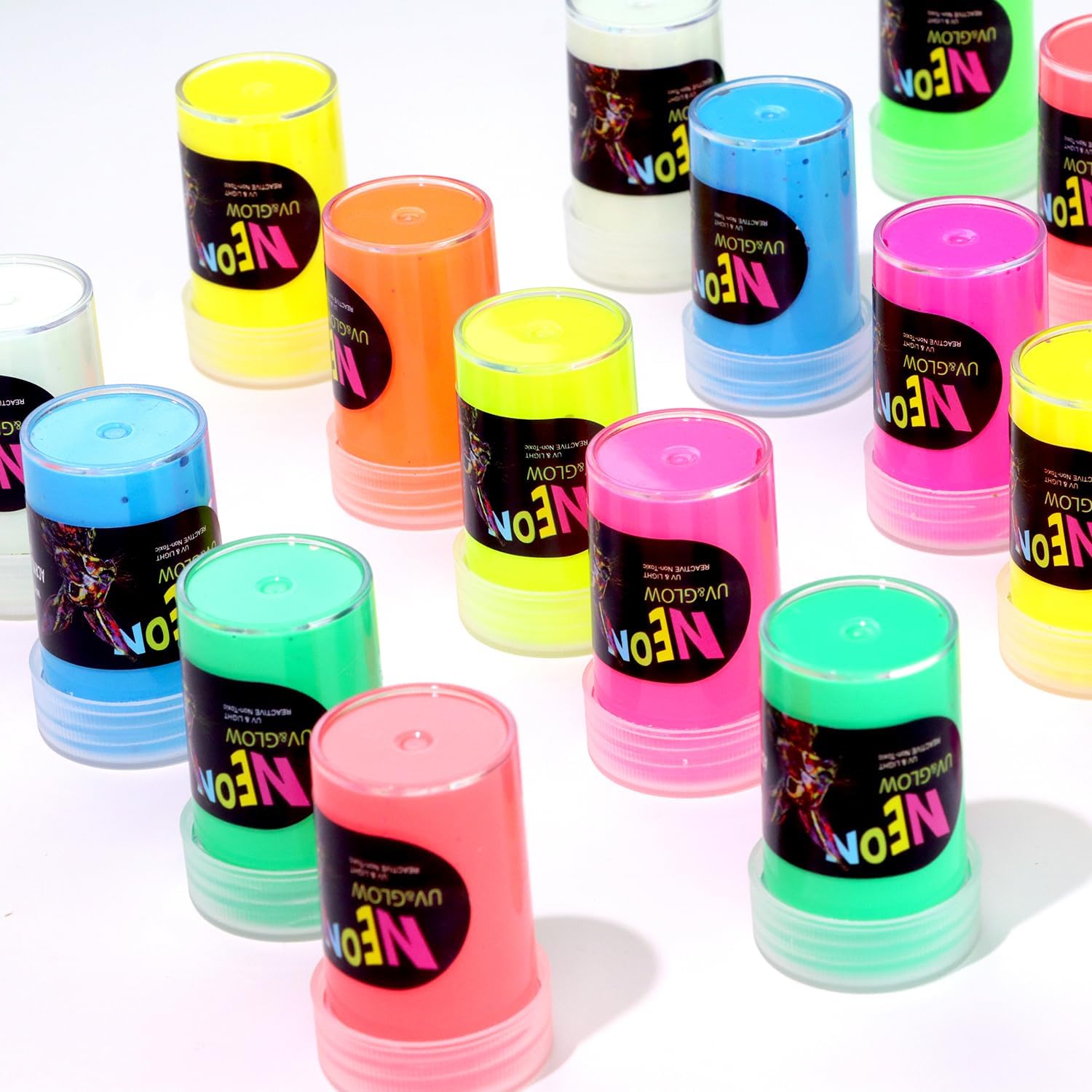 Amazon.com: WINSONS Glow in the Dark Acrylic Paint, Set of 10 Bright ...