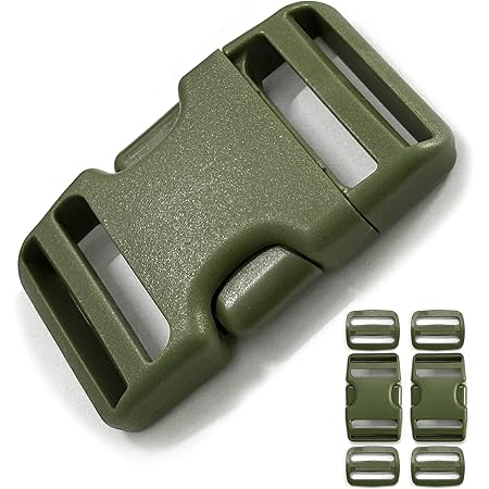 Amazon.com: 2 Set Quick Side Release Buckle for 1-1/2 inch Webbings 4 ...