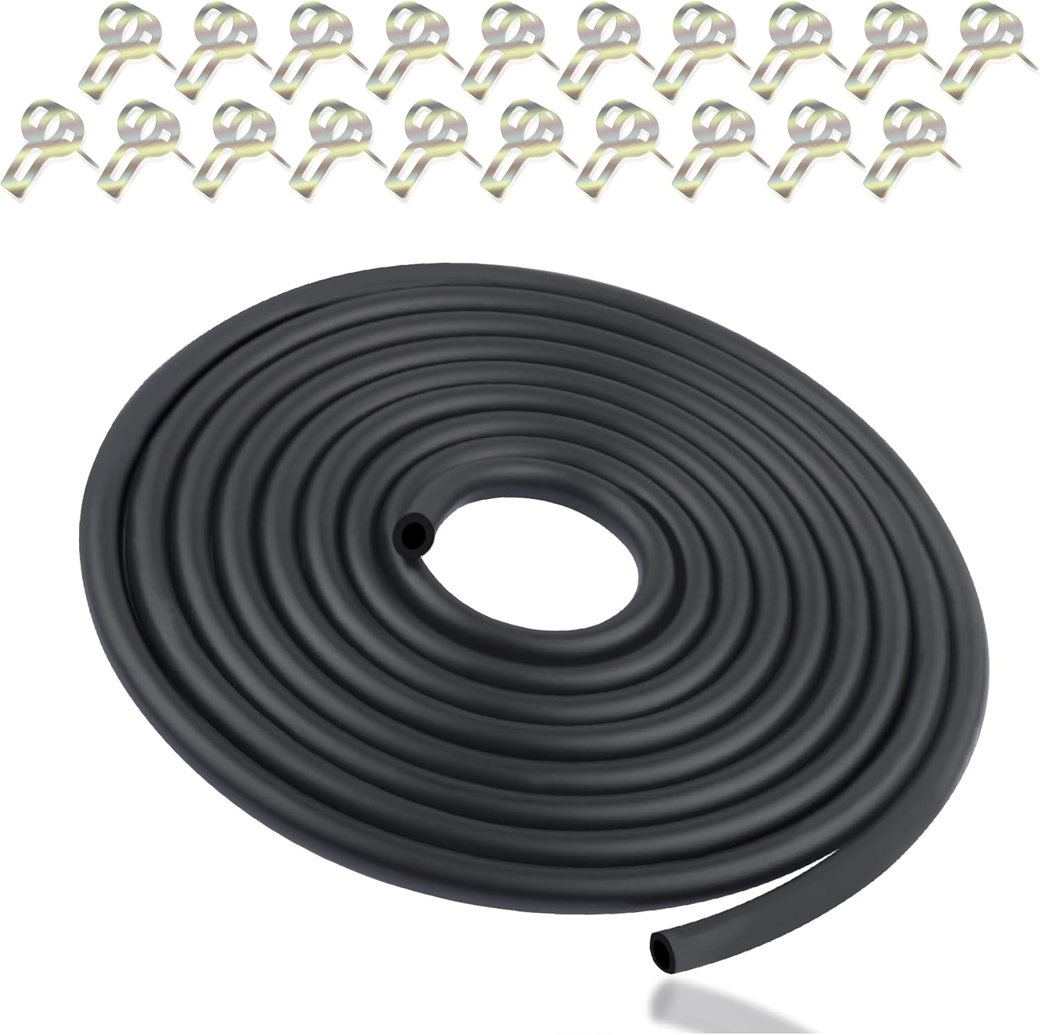 Amazon.com: Universal Car Fuel Line Repair Kit with 1/4" Fuel Hose & 2/ ...