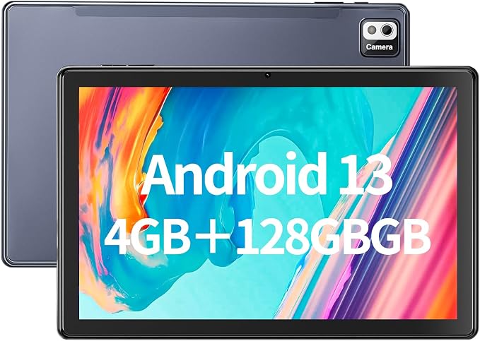 SGIN Tablet 10.1 Inch Android 13 Tablet PC 4GB RAM 128GB Storage ...