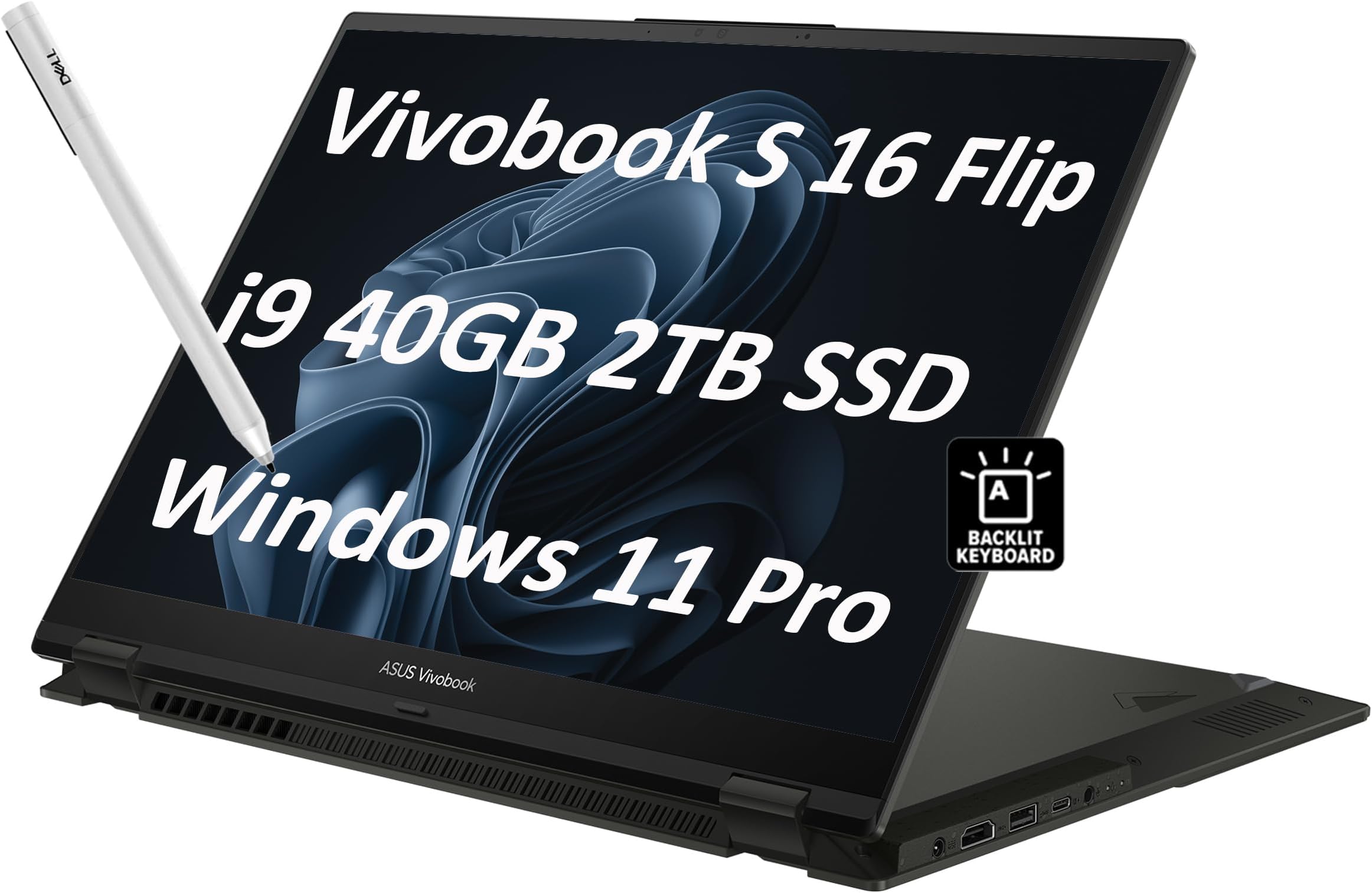 Amazon.com: ASUS Vivobook S 16 Flip 2-in-1 Laptop (16" FHD+ Touchscreen ...