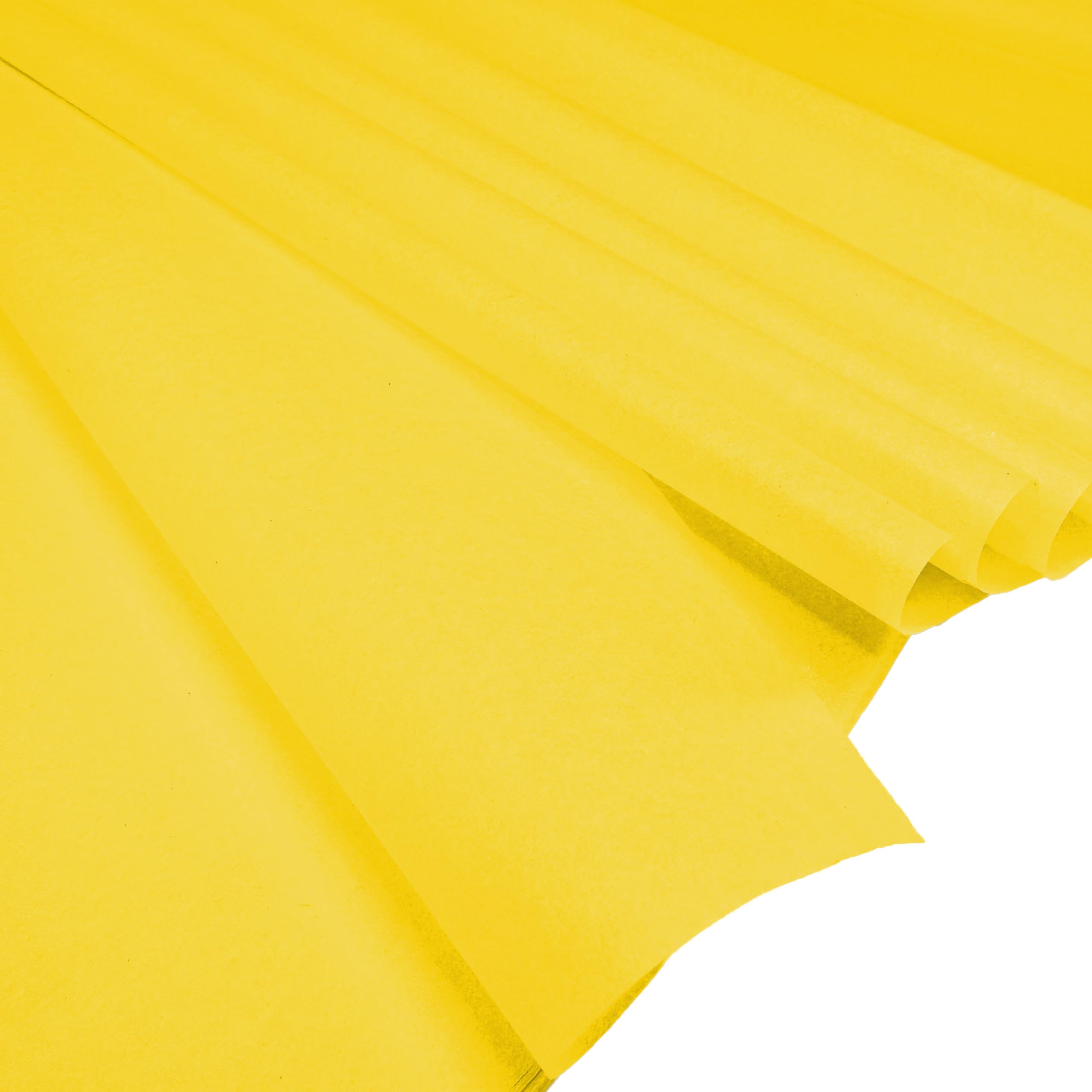 Dandelion Yellow Paper Flexicore Deep Yellow Gift Wrap Tissue Paper ...