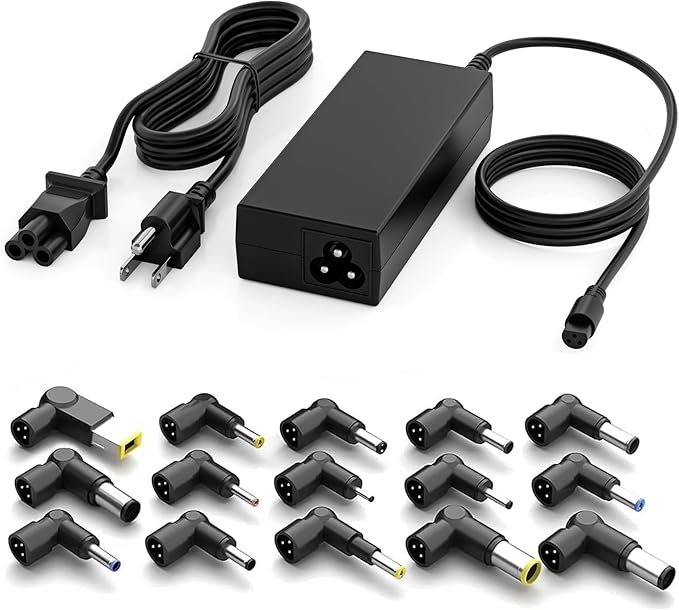 Amazon.com: GreBed 90W Universal Laptop Charger AC Adapter Replacement ...