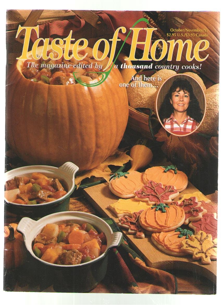 Taste of Home Magazine - October / November, 1995: Kathy Pohl: Amazon ...