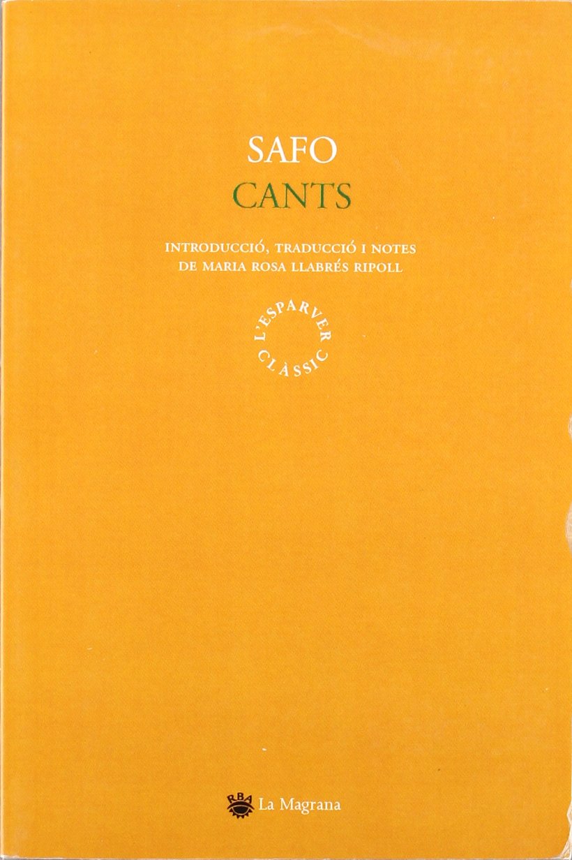 Cants de safo: Safo, LLABRES RIPOLL, MARIA ROSA: 9788478717101: Amazon ...