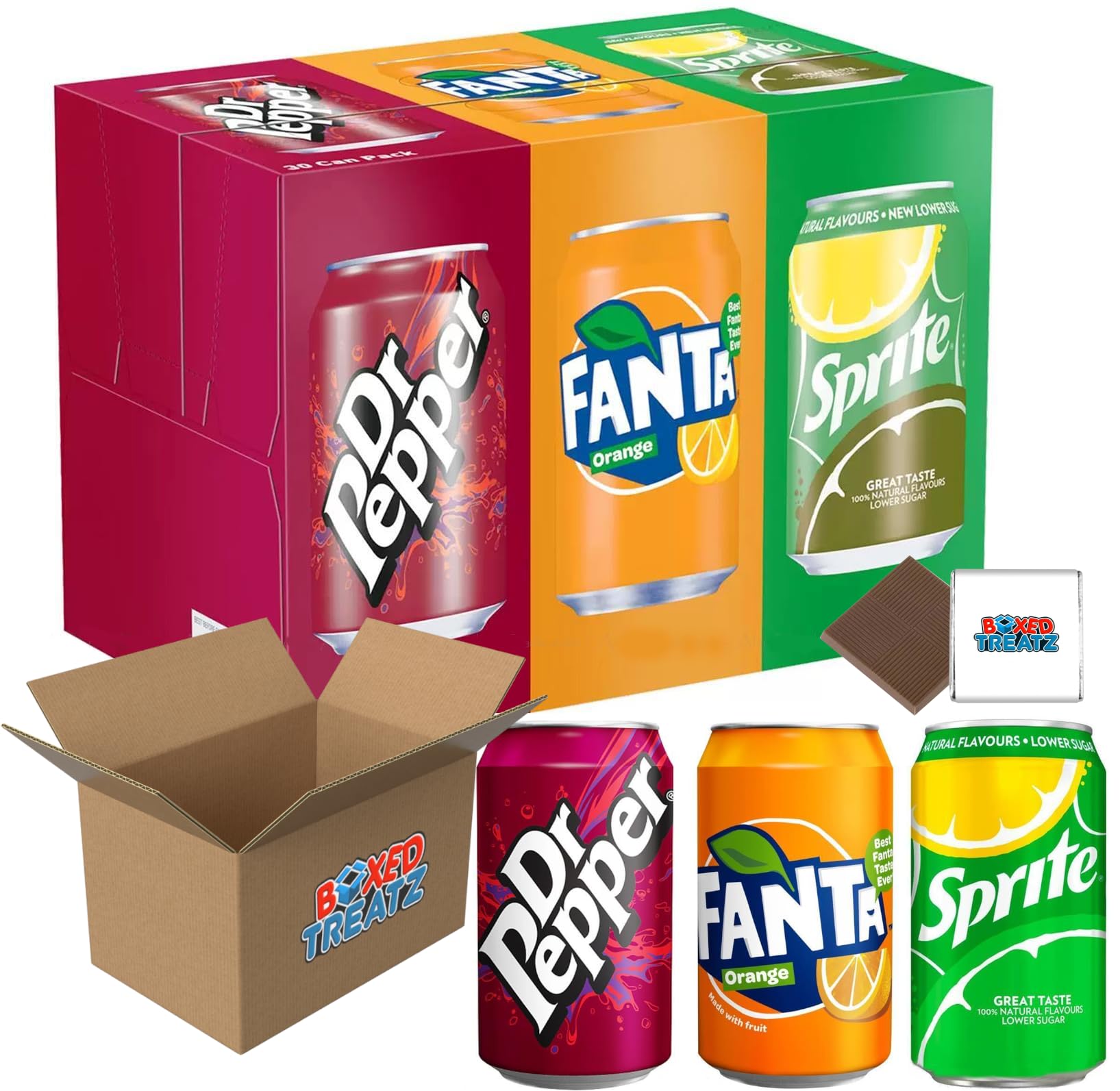 Fanta Dr Pepper Sprite Bundle Pack 30 X 330ml Variety | Desertcart INDIA
