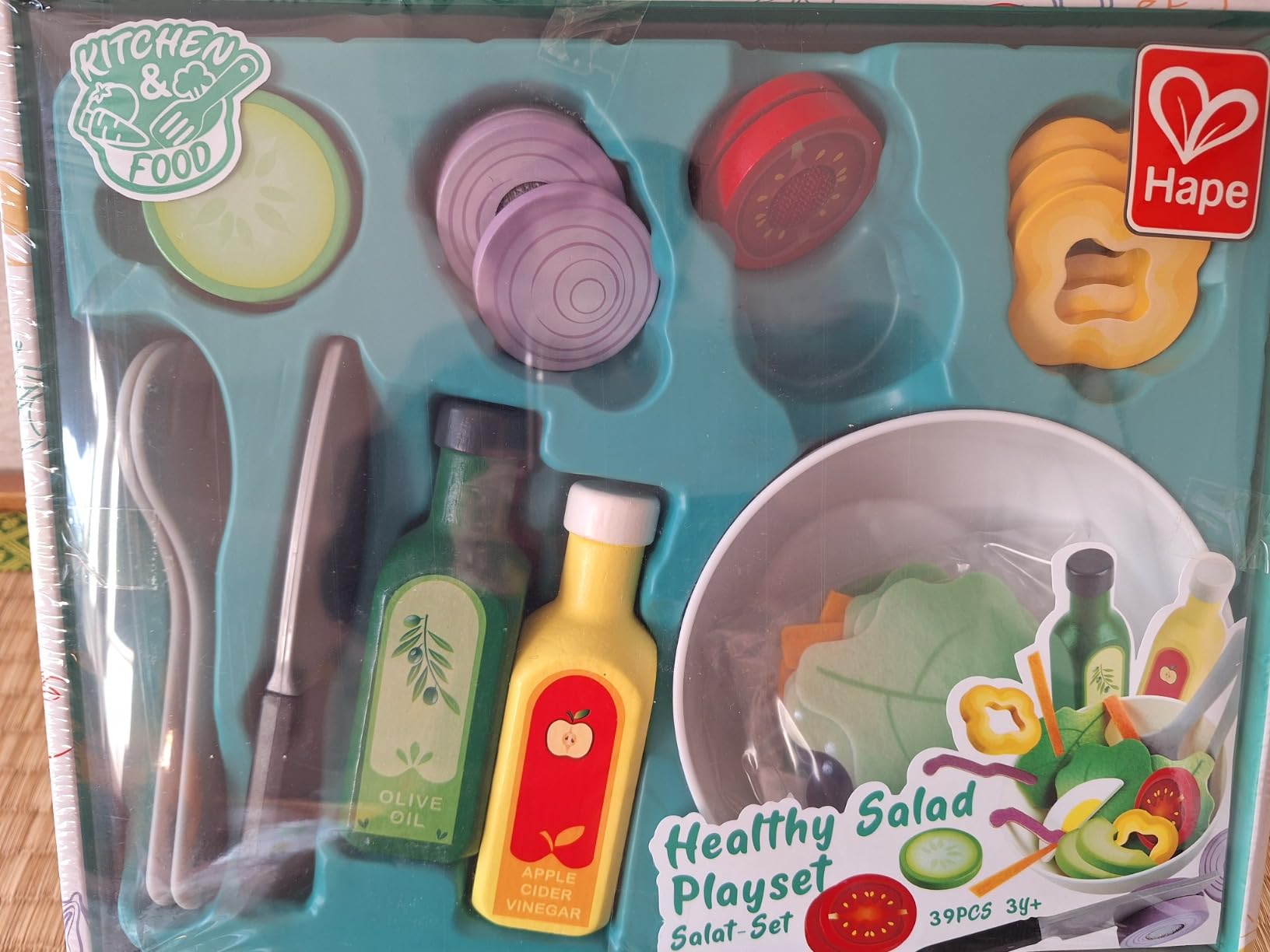 Amazon | Hape(ハペ) ヘルシーサラダセット E3174 | セット | おもちゃ