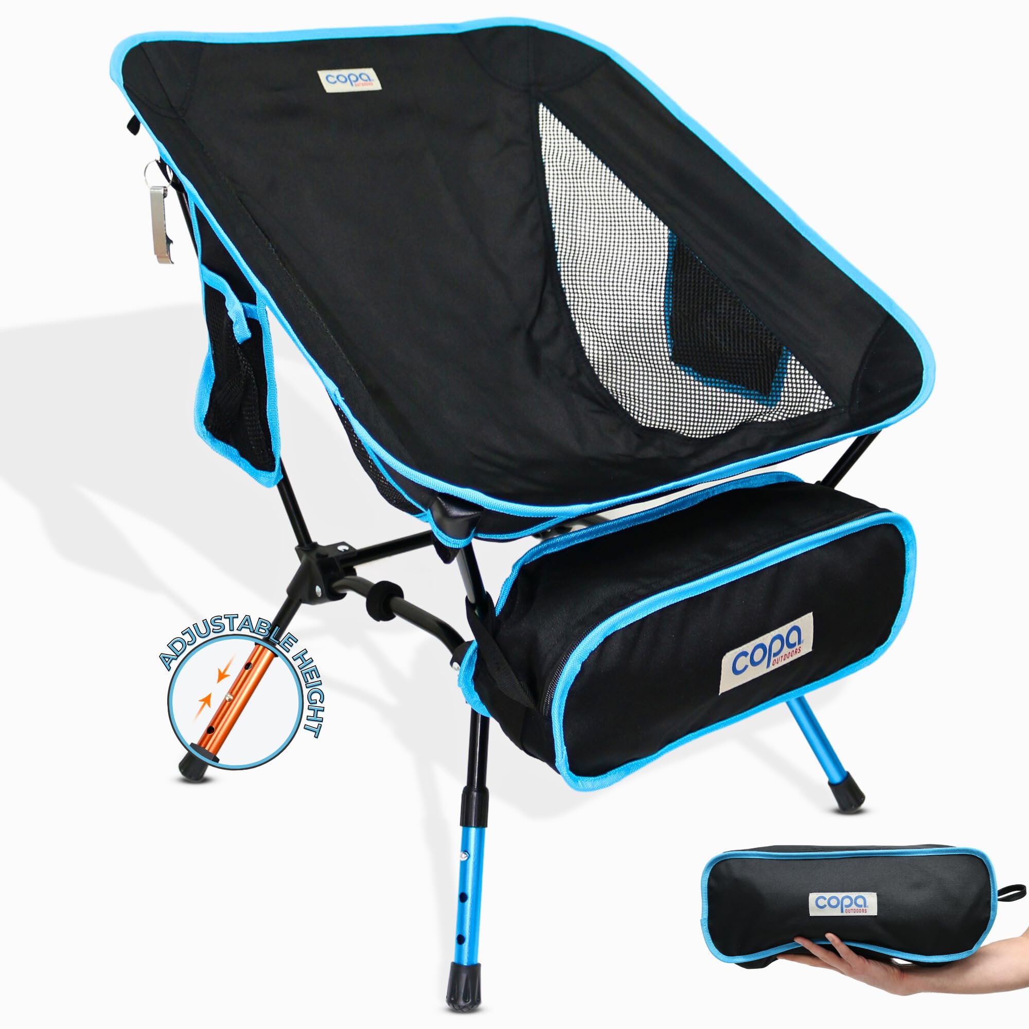 Amazon.com: copa Adjustable Folding Camping Chairs, Ultra Light ...