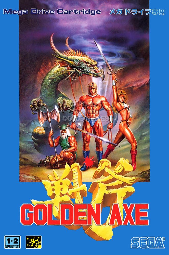 Amazon.com: PrimePoster - Golden Axe Box Art Poster Glossy Finish Made ...