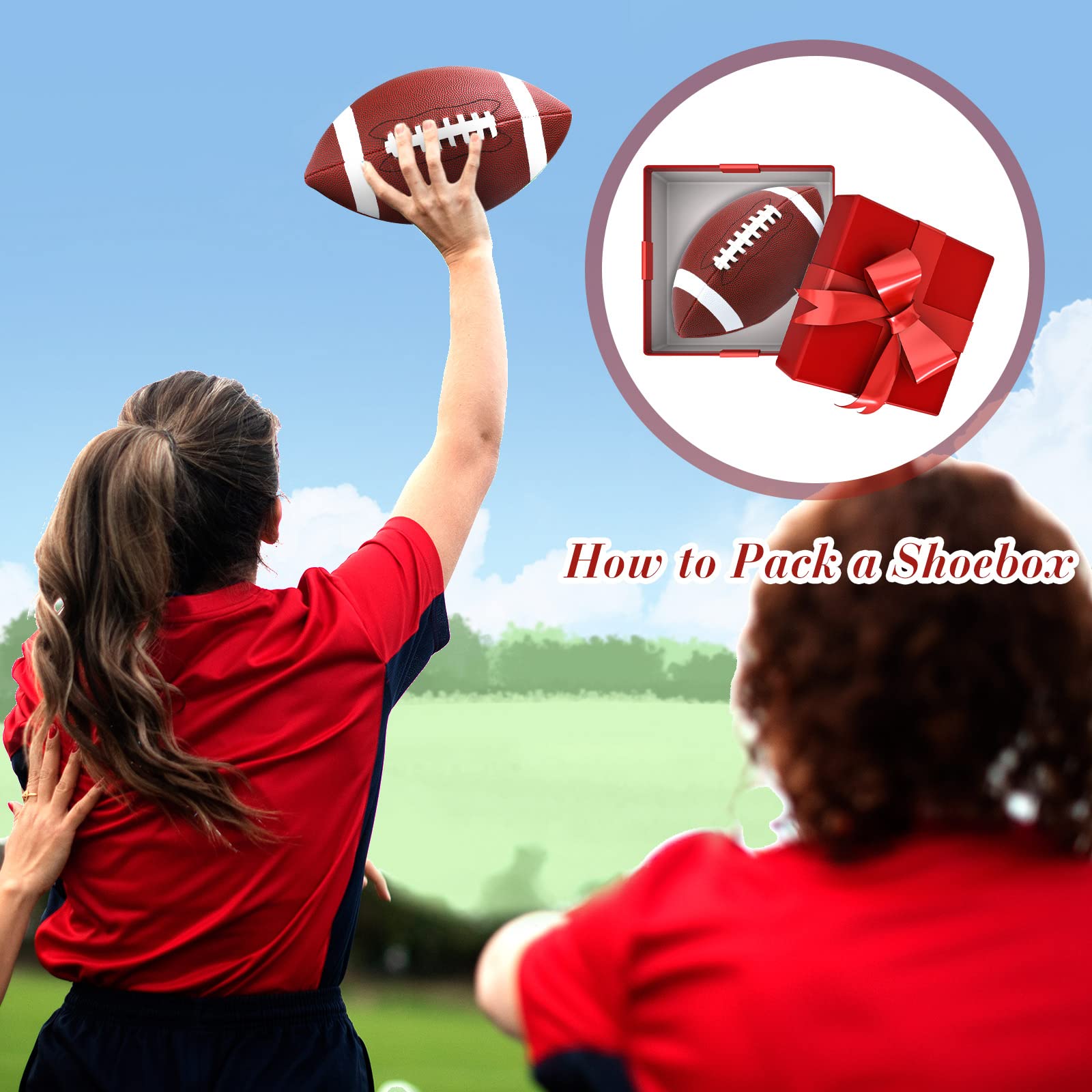 Jerify 20 Pack Composite Leather Footballs Bulk Official Size 6 ...