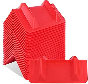 Vevitts 20 Pack Flatbed Edge Protectors, Cargo Edge Protectors, Corner ...