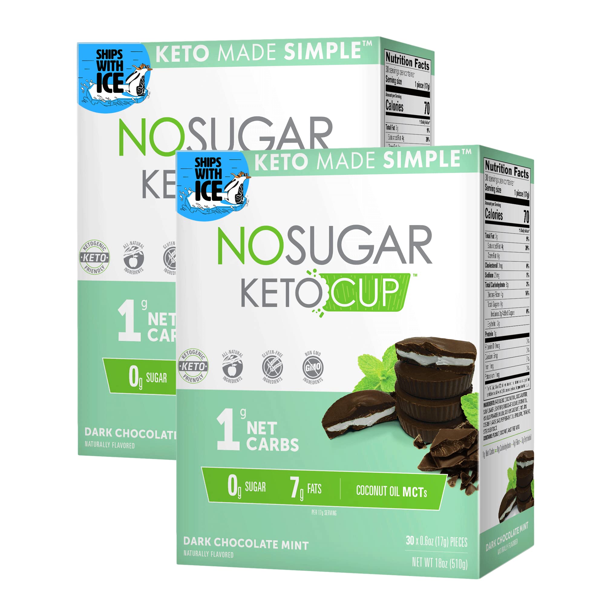 No Sugar Keto Bomb Snacks - Keto Chocolate Mint, Fulfills Sugar Craving ...