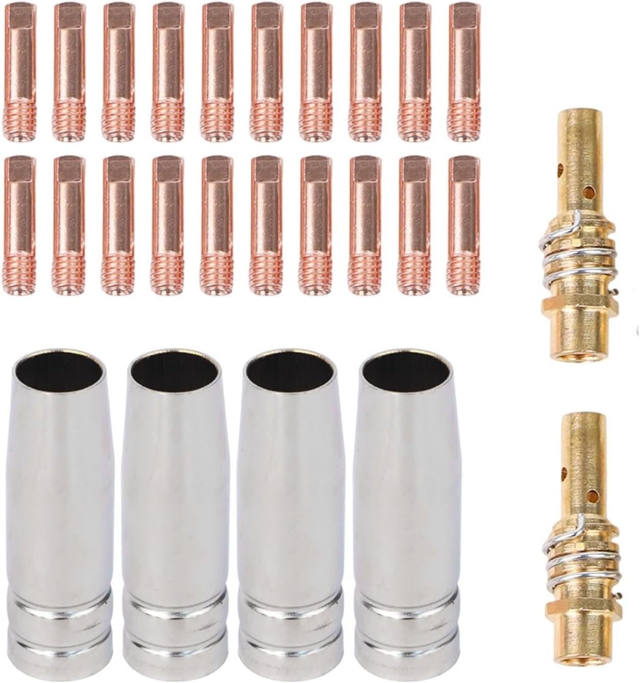 26PCS For MIG Welder Accessories for MB15 with Essential Contact Tips ...