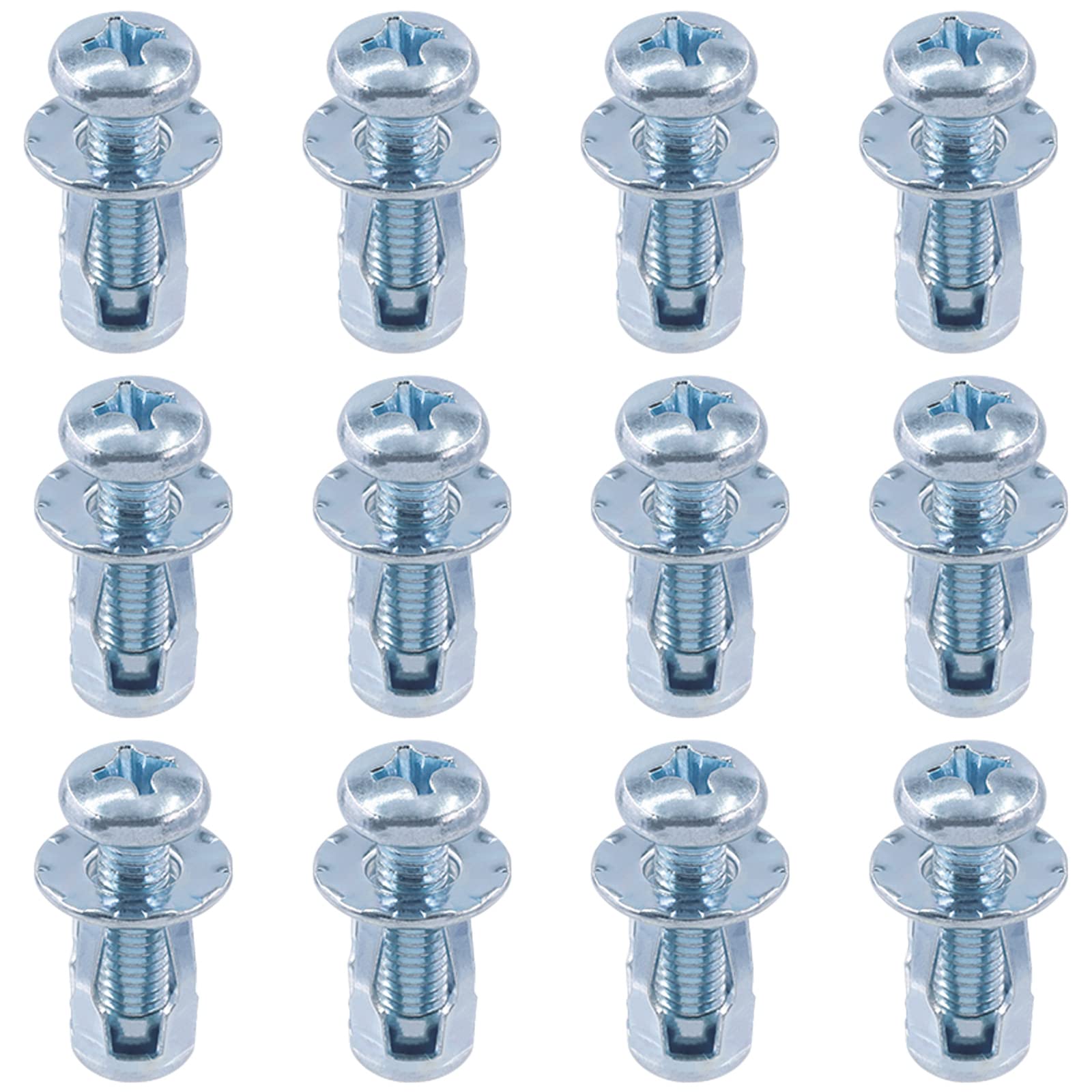 Snapklik.com : Swpeet 12Pcs M6 X 25 Jack Nuts Petal Nuts Expansion Nut ...
