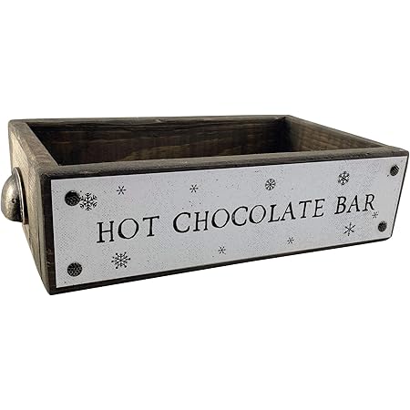 Amazon.com: Hot Cocoa Bar Box Hot Chocolate Bar Tray Hot Cocoa Station ...