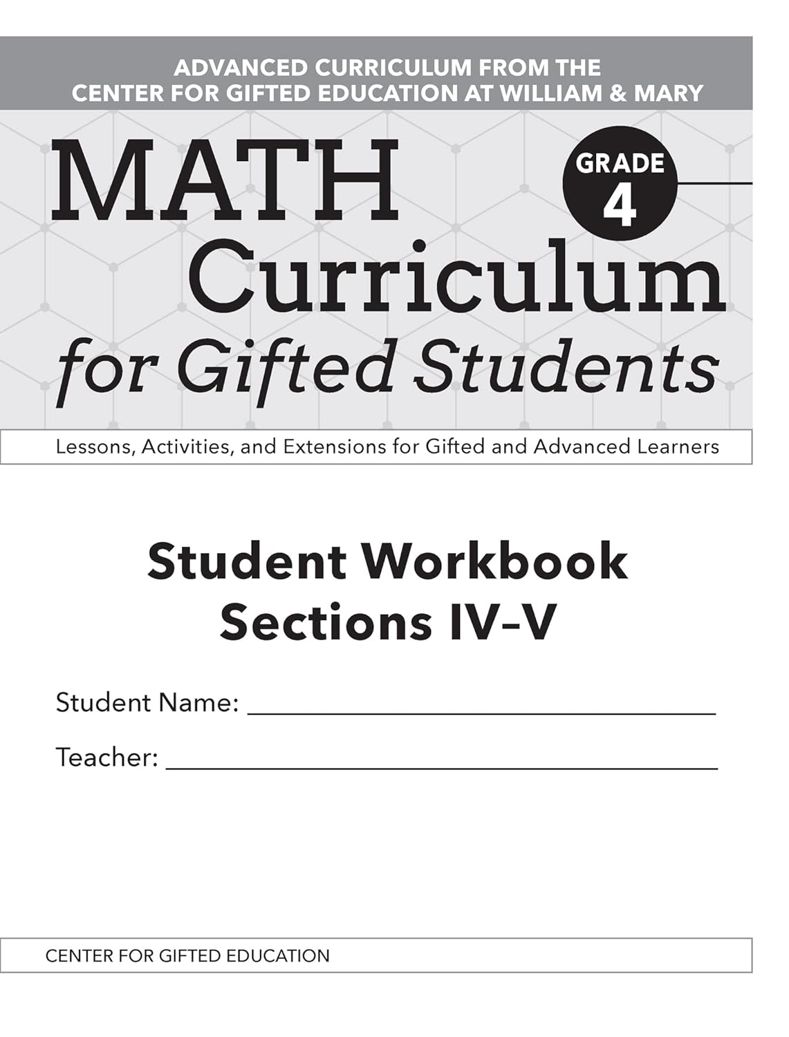Amazon.com: Math Curriculum for Gifted Students: Lessons, Activities ...