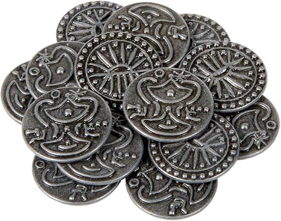 Amazon.com: The Broken Token Prop Coins - 20mm Iron Indian Themed ...
