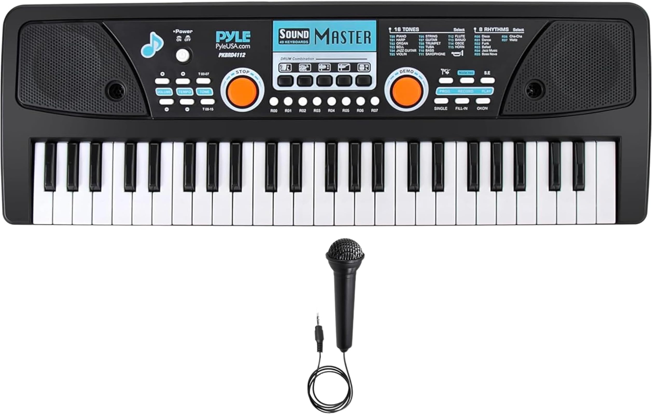 Amazon.com: 61 key keyboard Piano, Portable Electronic Digital Piano ...