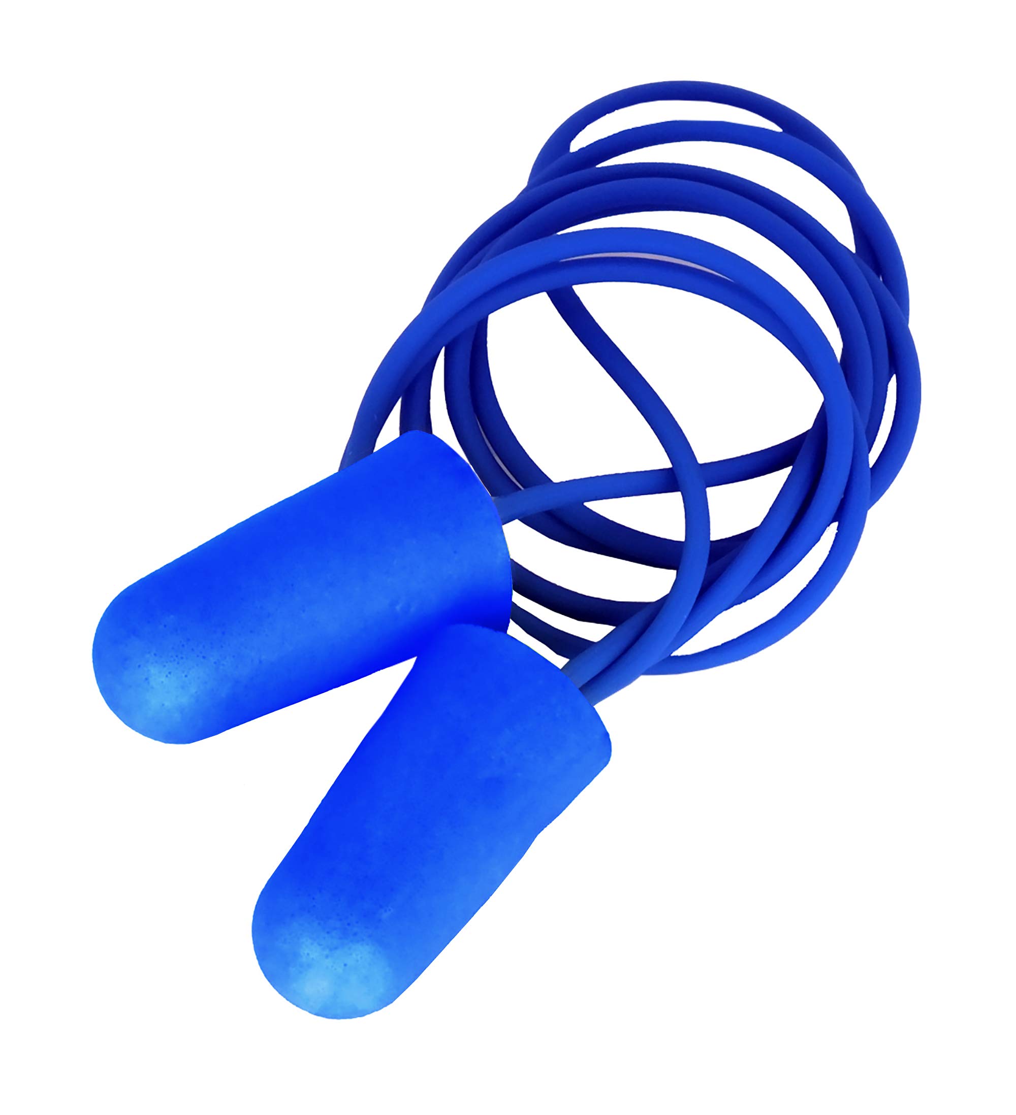 Buy Metal Detectable Disposable Ear Plugs with Detectable Cord Blue ...