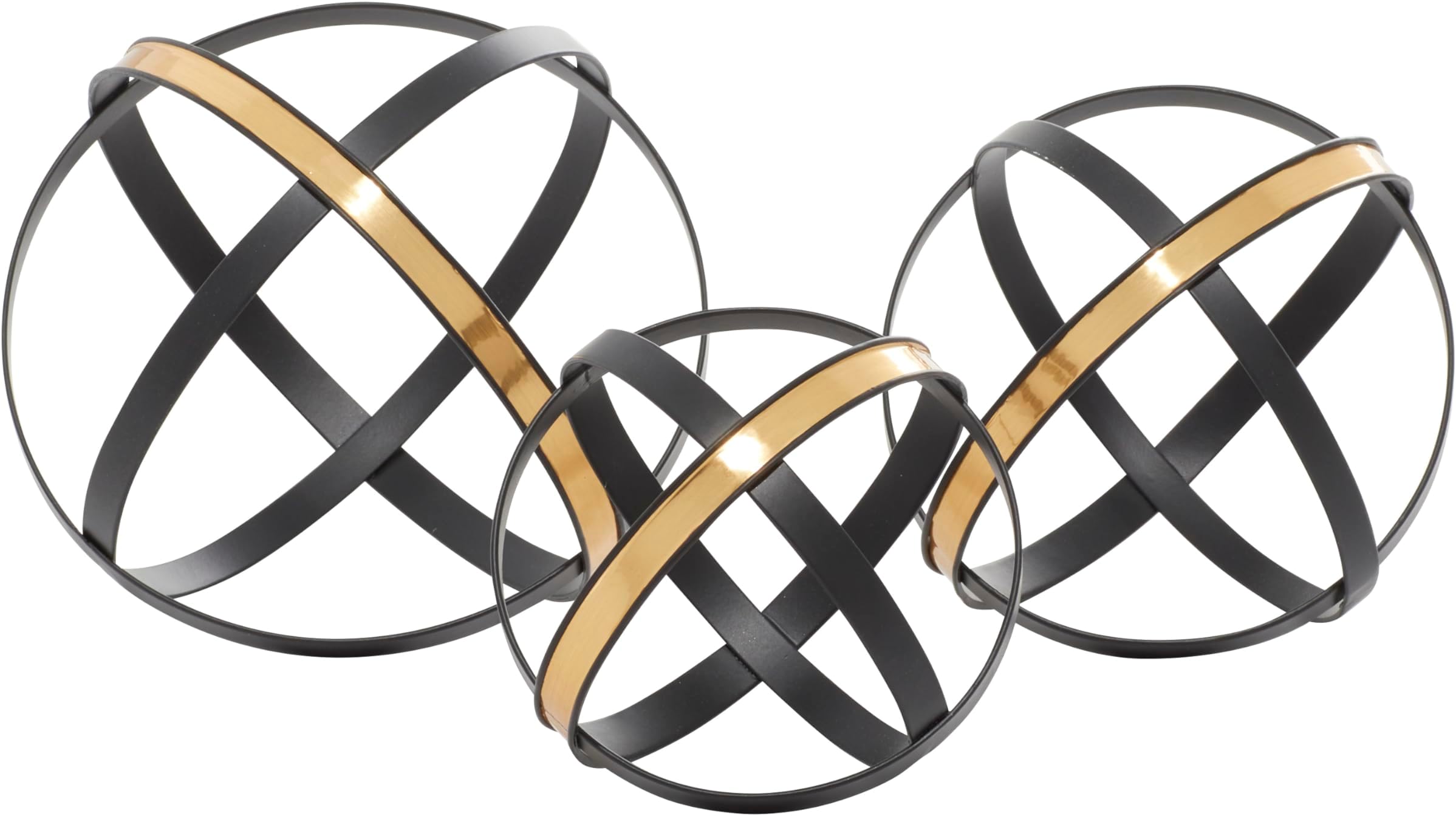 Amazon.com: Deco 79 Metal Geometric Decorative Sculpture Home Decor ...
