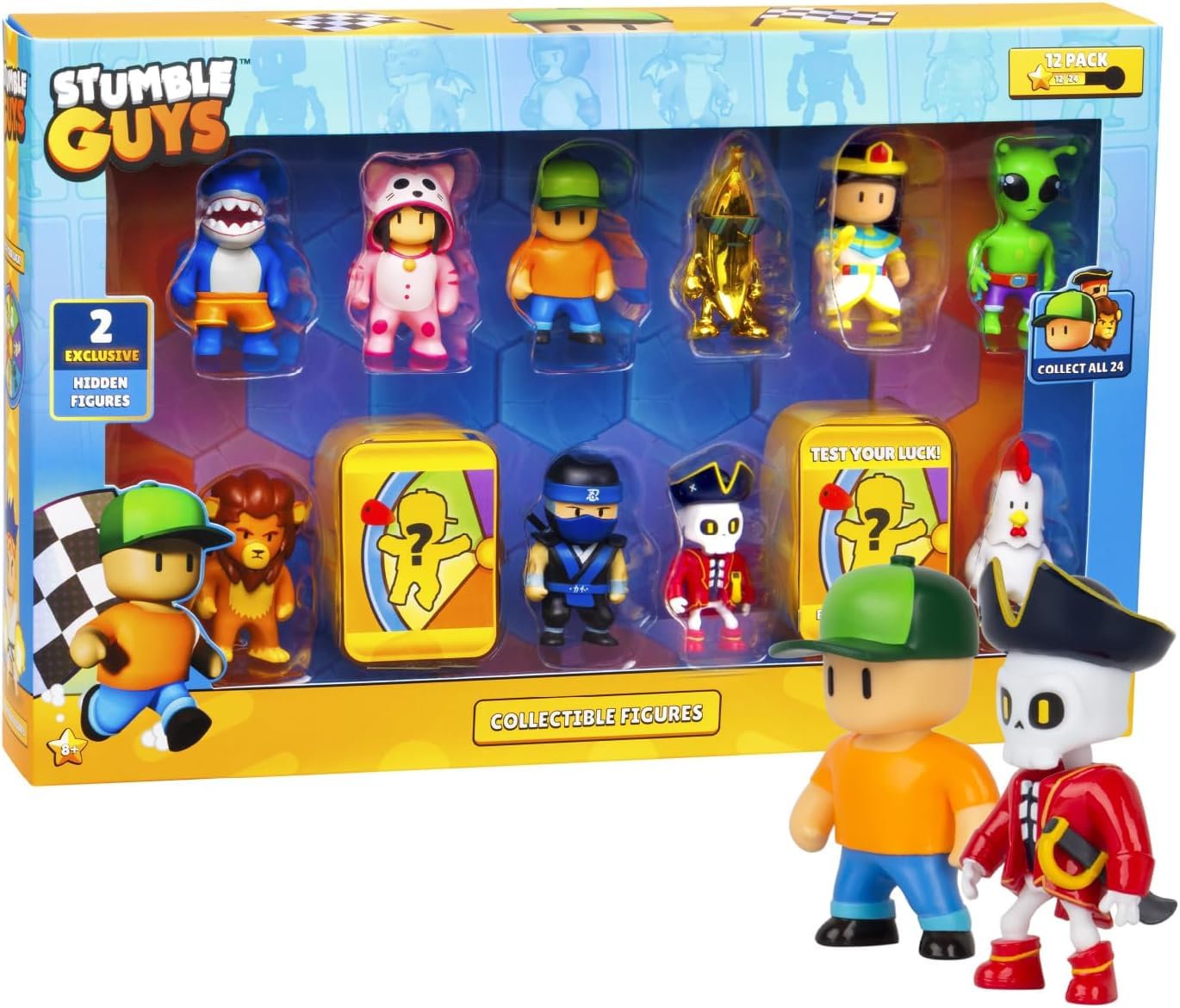 Amazon.com: ONDAGO Official Stumble Guys Ultimate Collectible Figures ...
