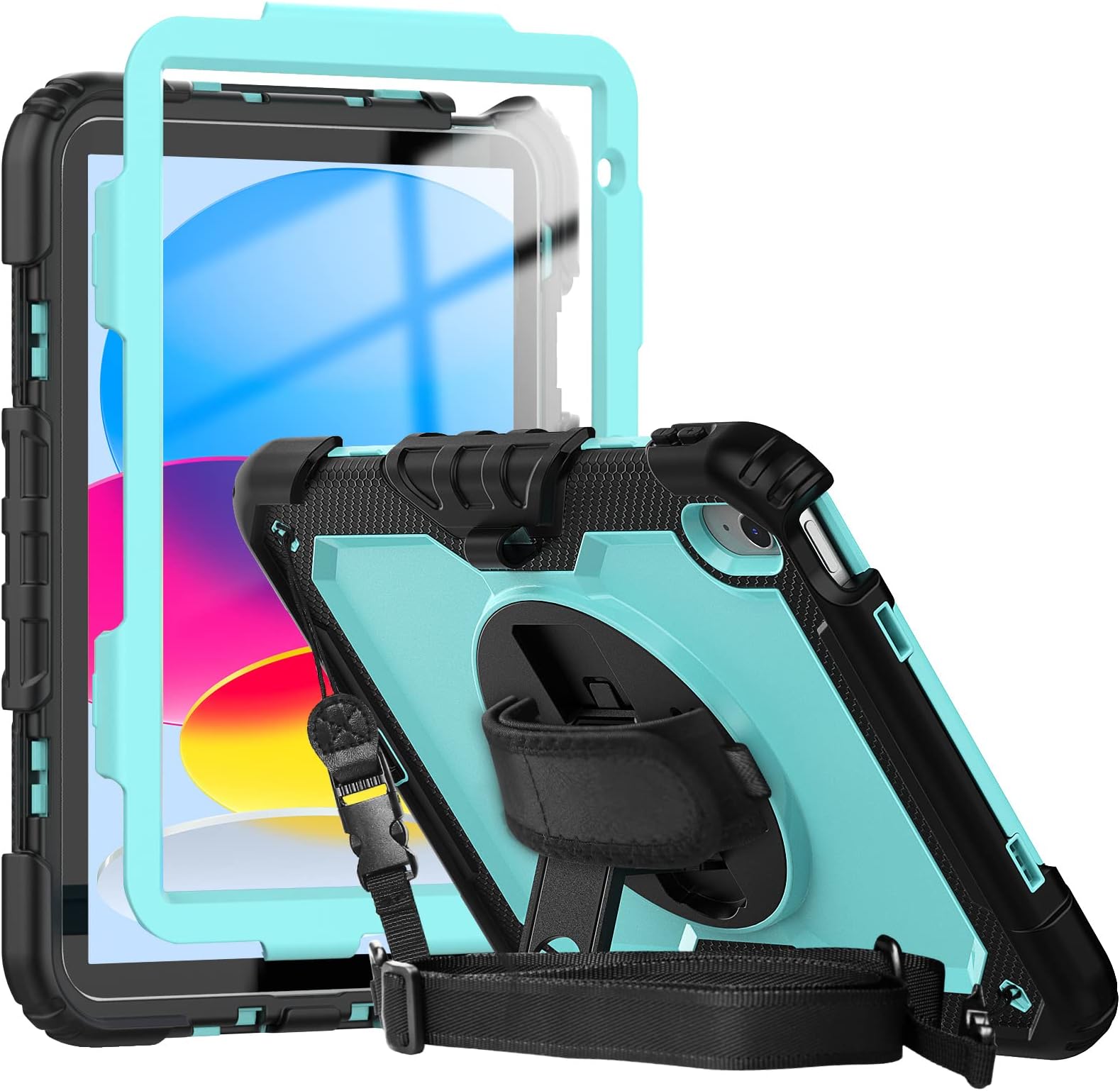 Amazon.com: iPad 10th Generation Case, iPad 10 Case 10.9'' 2022, [Kid ...
