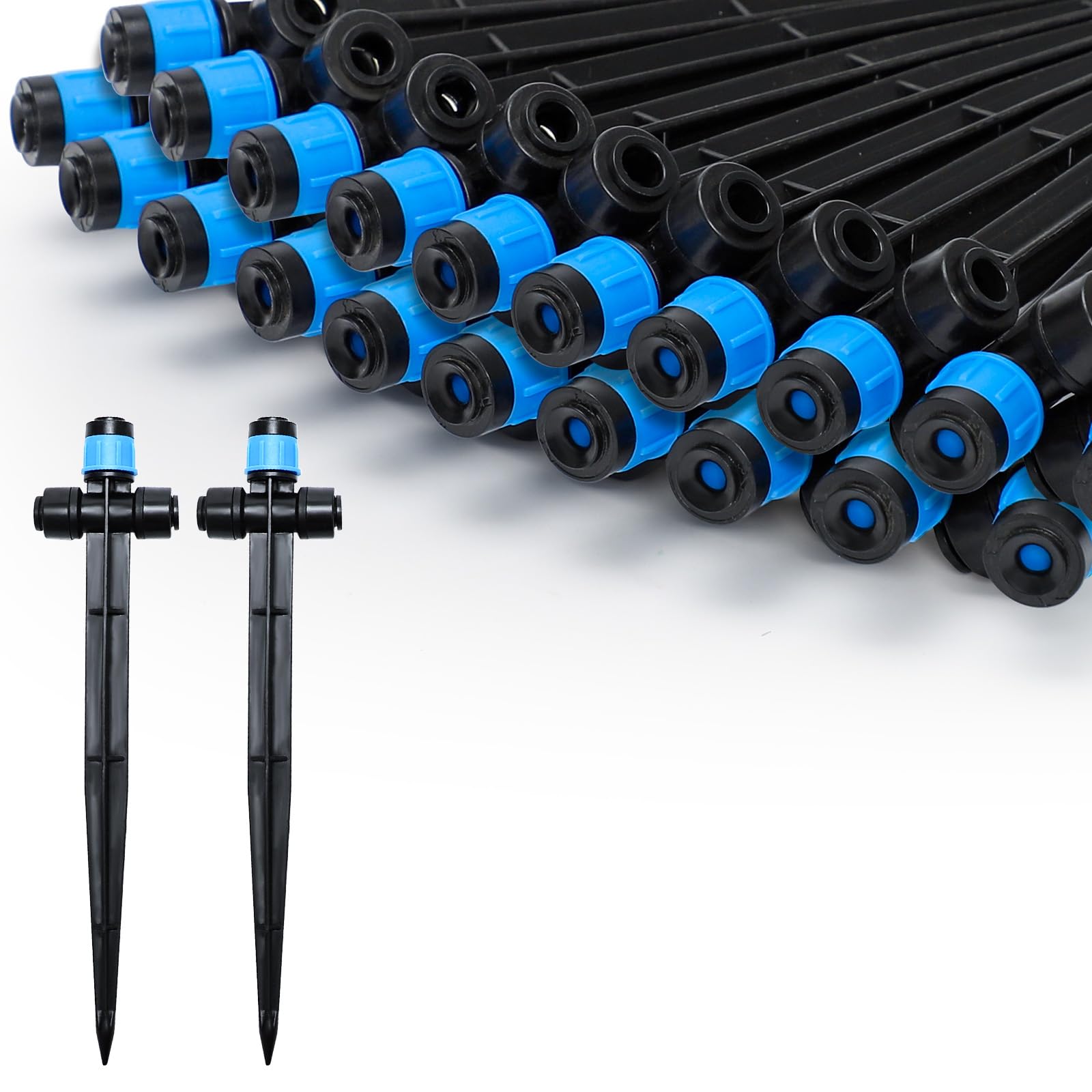 Snapklik.com : MIXC 20 Packs Drip Emitters For 1/4" Tubing