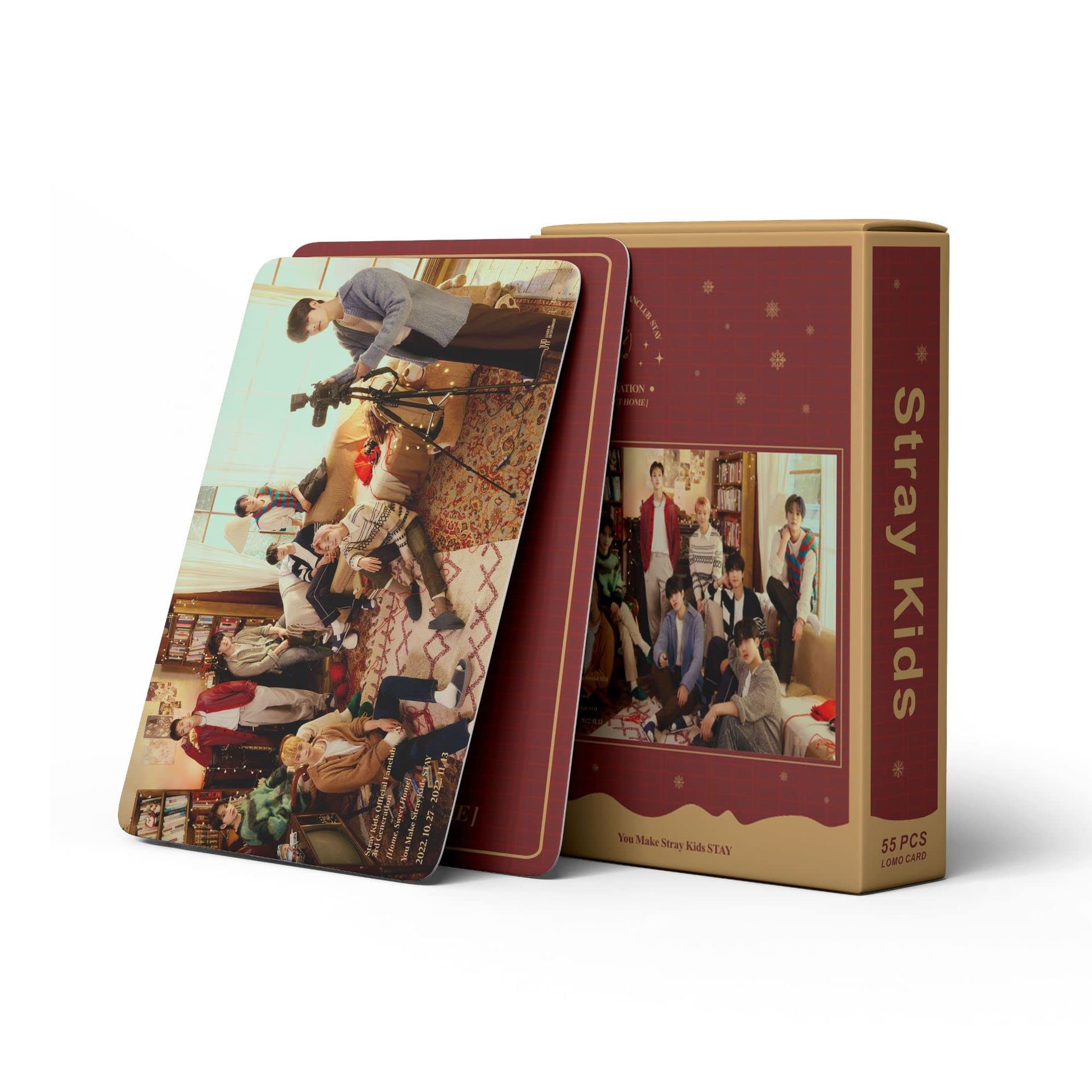 Buy Goodern 55PCS Stray Kids Lomo Cards Stray Kids 3rd Fanclub ...