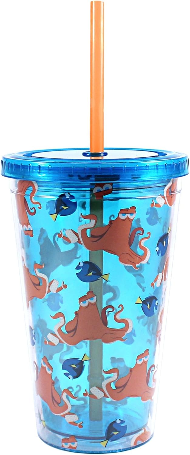 Amazon.com | Silver Buffalo, 16-ounces Disney Pixar Finding Dory and ...