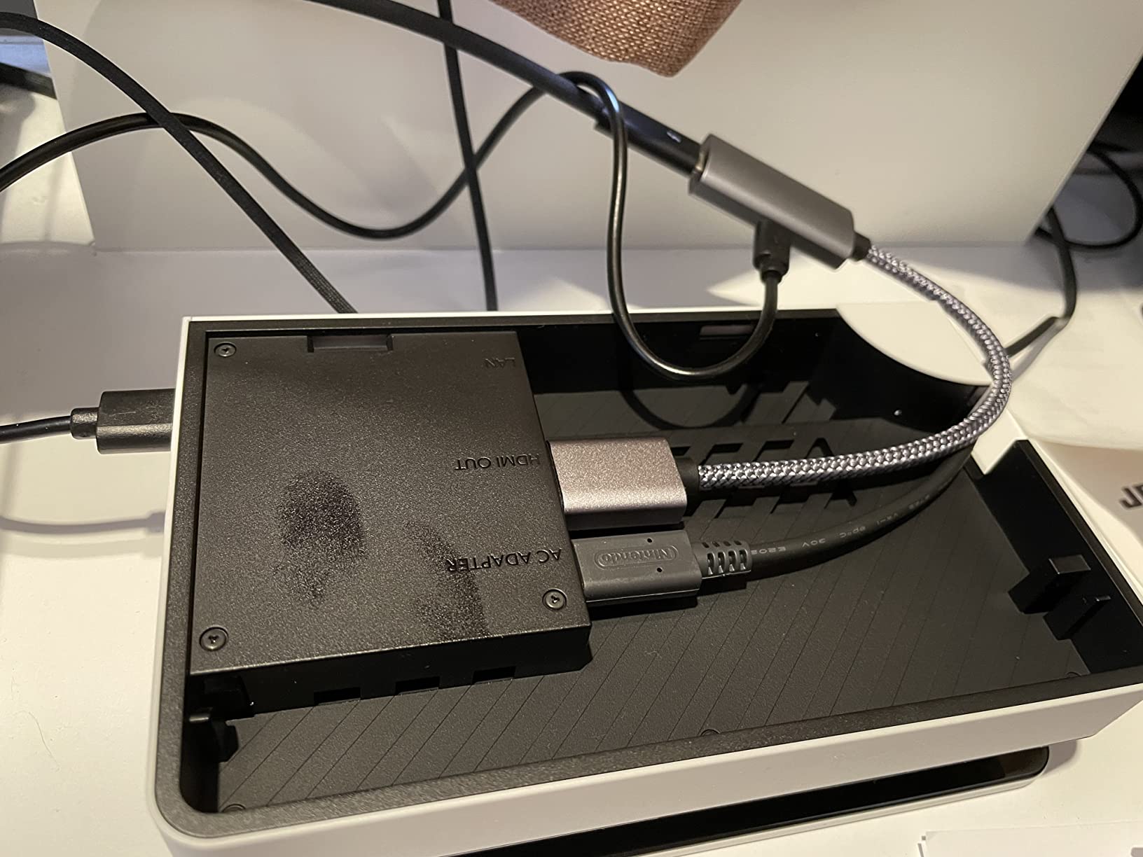 Elebase HDMI Male to USB-C Female Cable Adapter with Micro USB Power ...