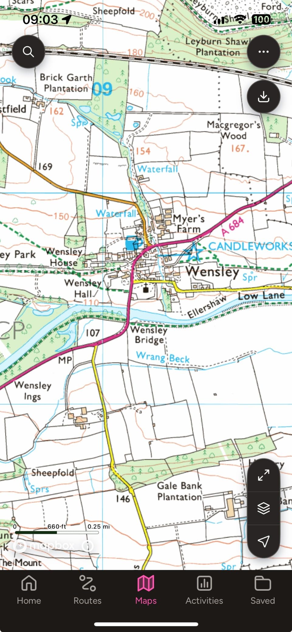Yorkshire Dales Map | Northern & Central | Ordnance Survey | OS ...
