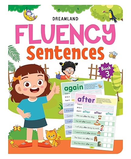 Fluency Sentences Book 3 for Kids Age 4 -7 Years | Kids Educational ...