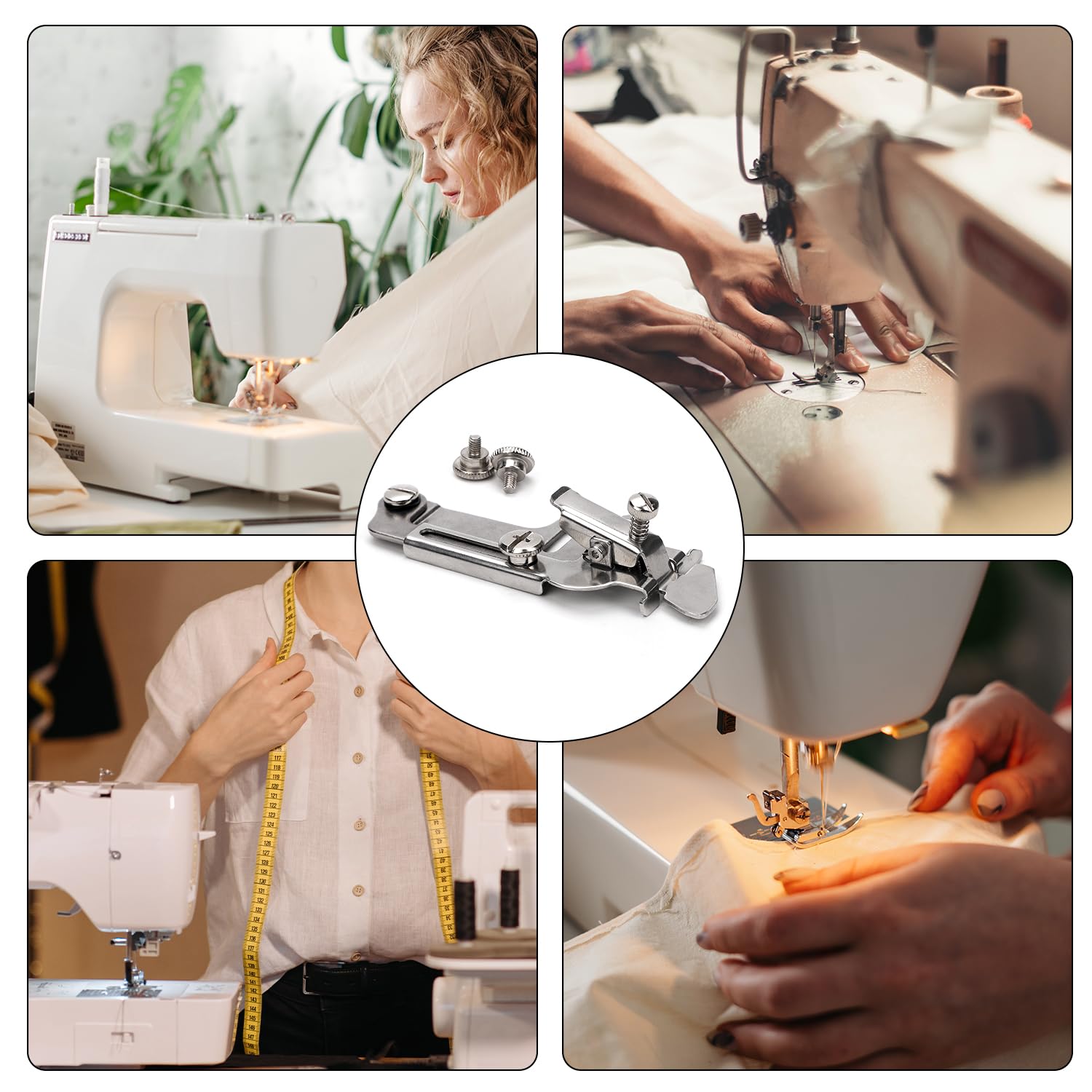 Multifunctional Magnetic Seam Guide with 2 Replacement Screws ...