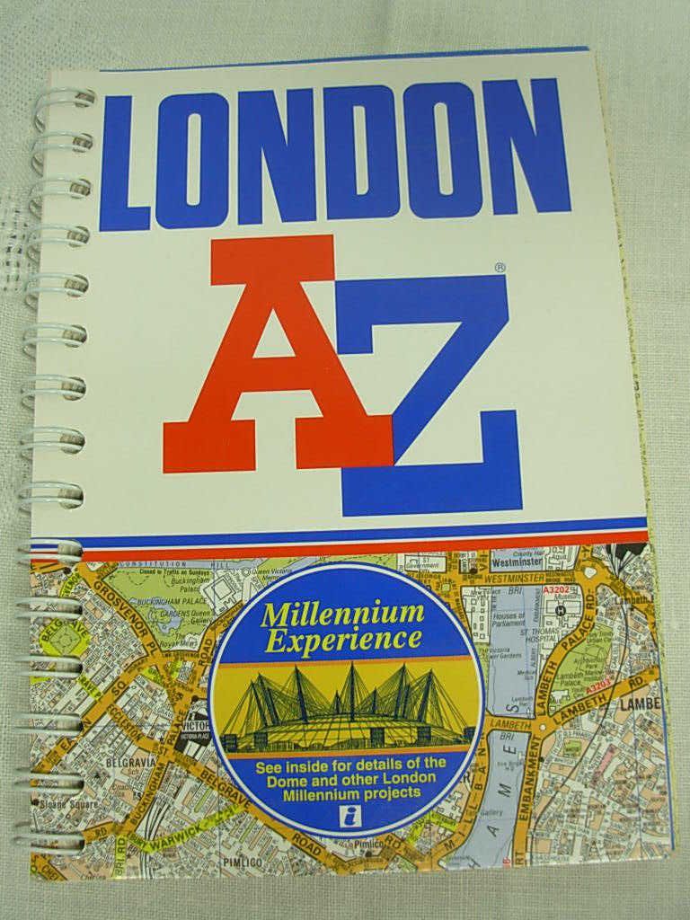 Amazon.co.jp: A. to Z. London Street Atlas : Geographers' A-Z Map ...