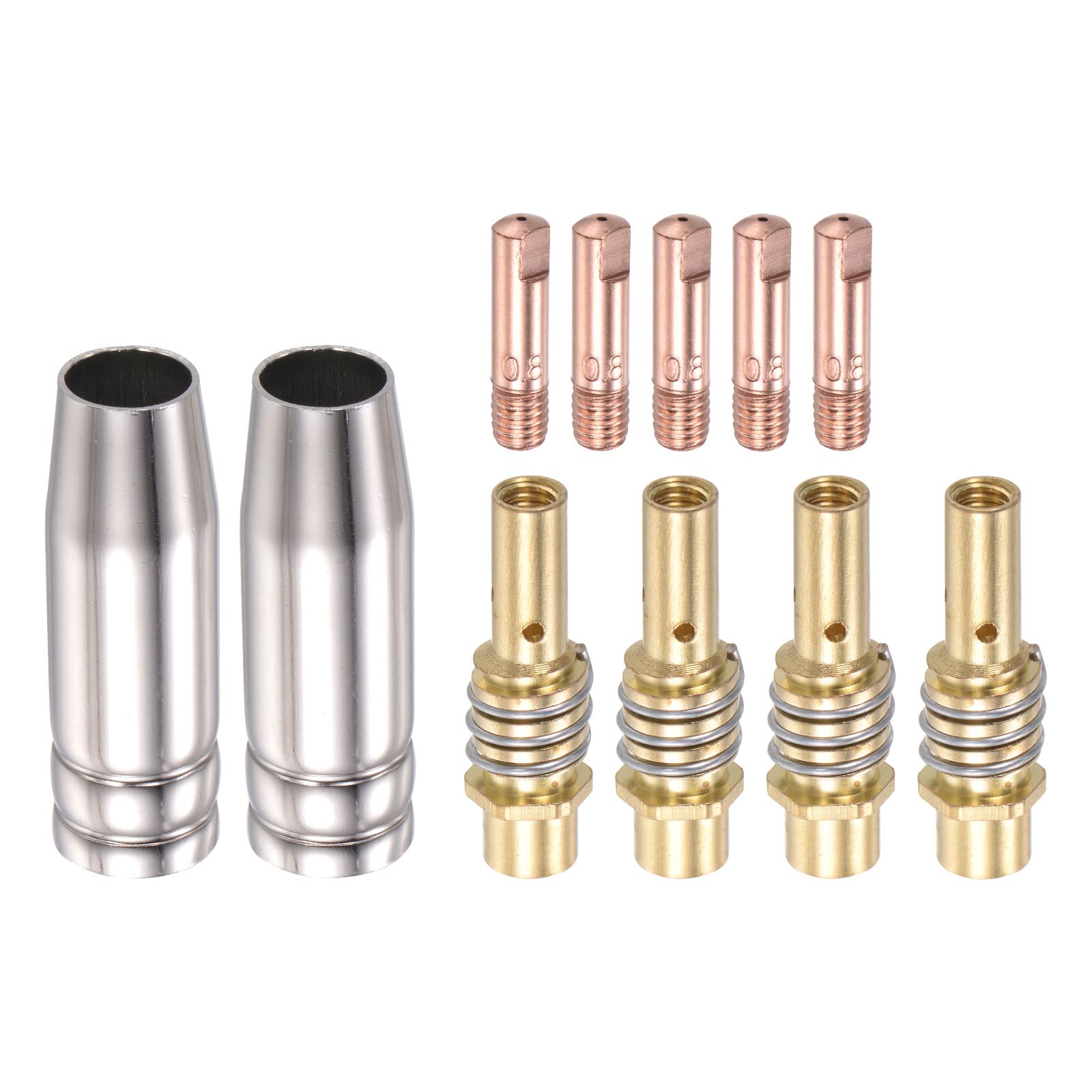 Buy uxcell Melt Inert- (MIG) Welding Torch Accessory Kit Set, 0.8mm ...