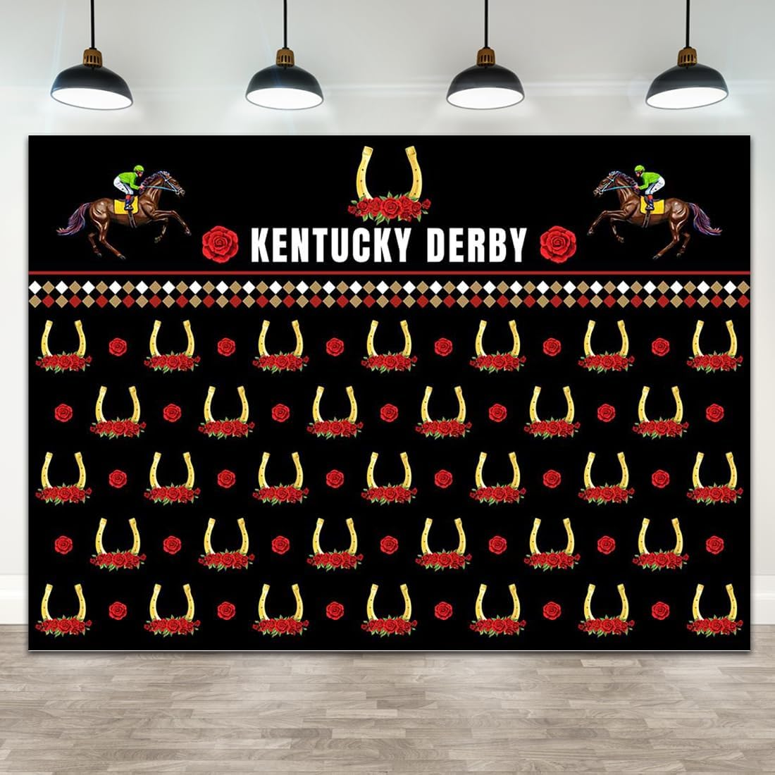 Amazon.com : Wollmix Kentucky Derby Party Decorations Supplies Photo ...