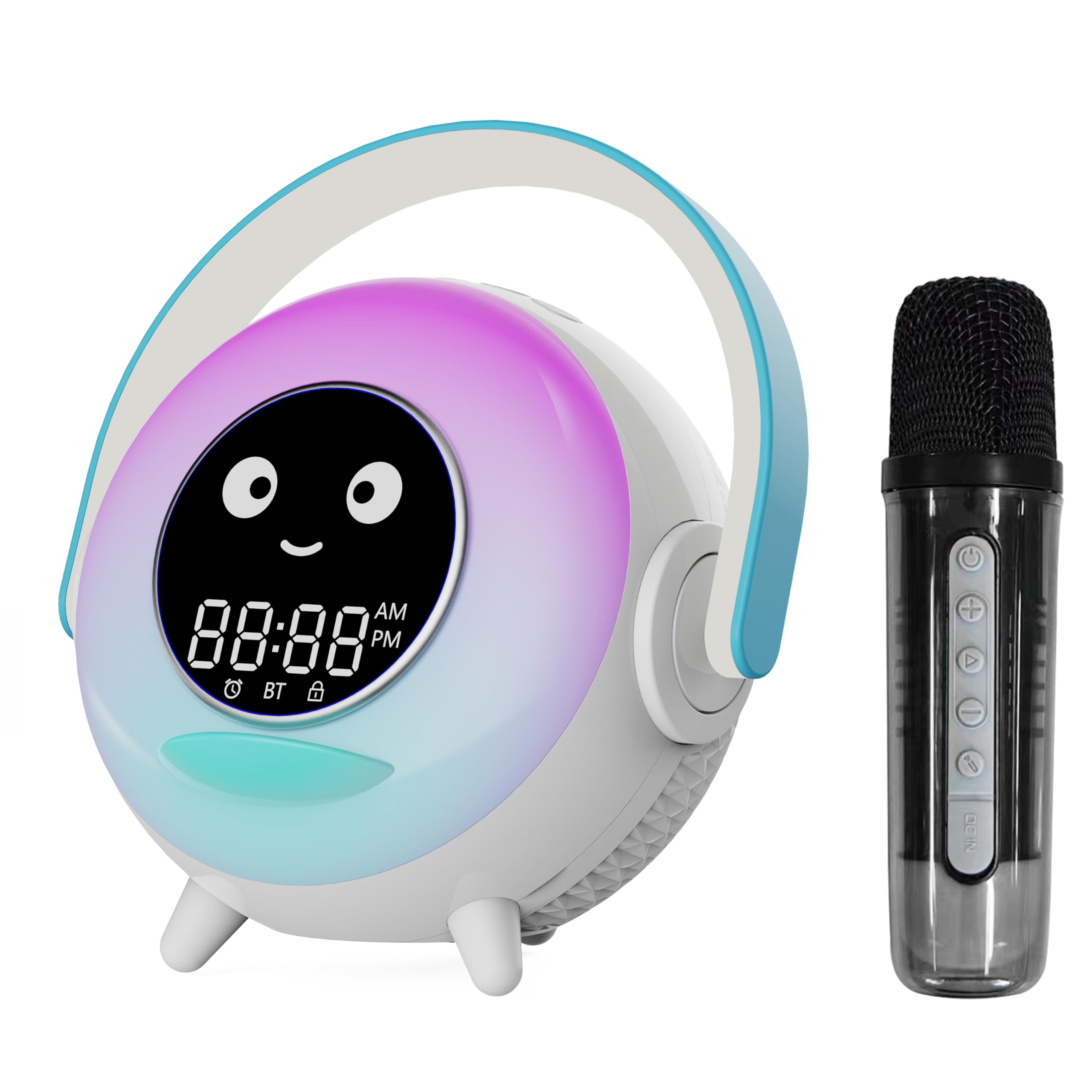 Amazon.com: LOVME Toddlers Sleep Training Clock, Kids Alarm Clock with ...