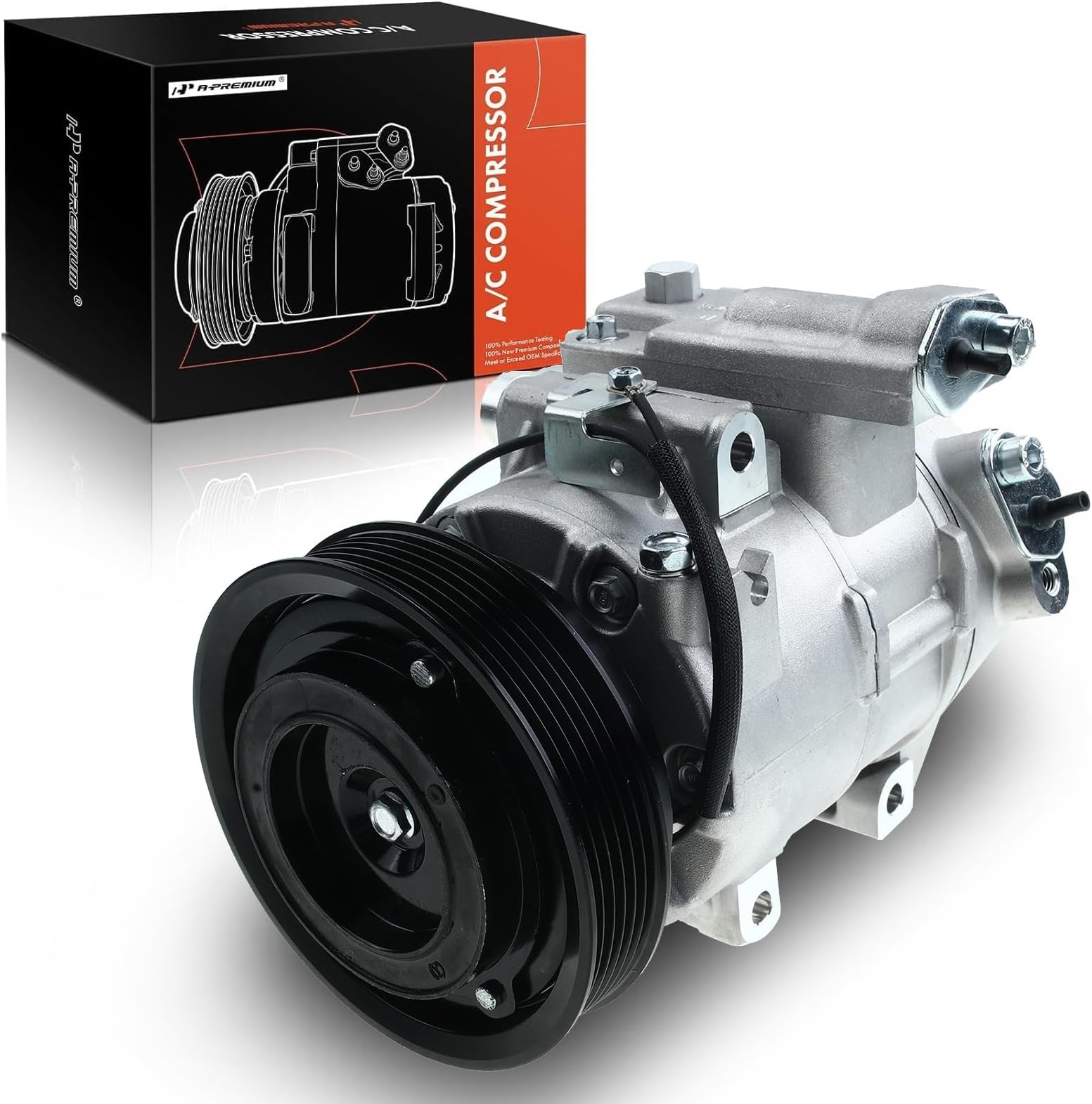 Amazon.com: A-Premium Air Conditioner AC Compressor with Clutch ...