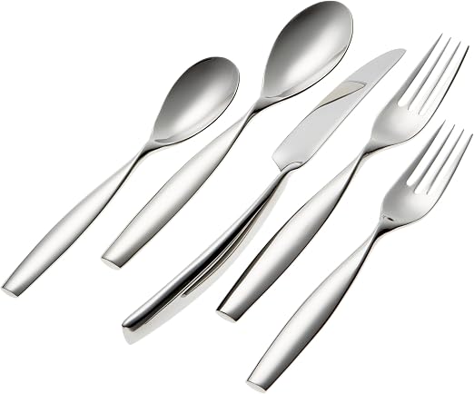 Amazon.com | Yamazaki Swivel 5-Piece Place Setting: Flatware Sets ...