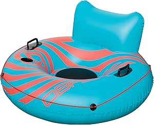 O'Brien Easy Rider Single Person River, Lake, Pool Float with Handles ...