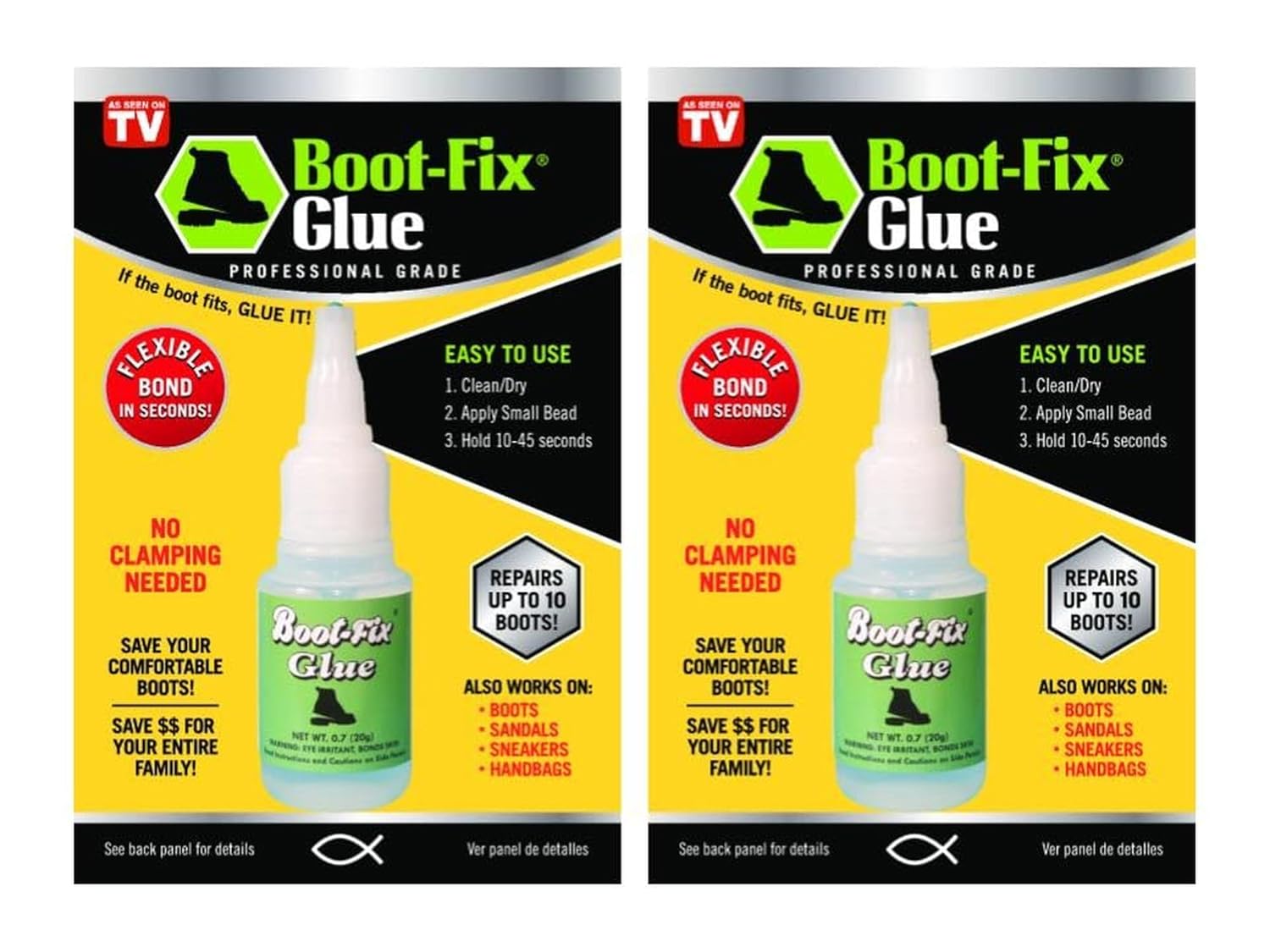 Amazon.com: Boot-Fix Glue – Professional Grade Shoe Repair Adhesive for ...