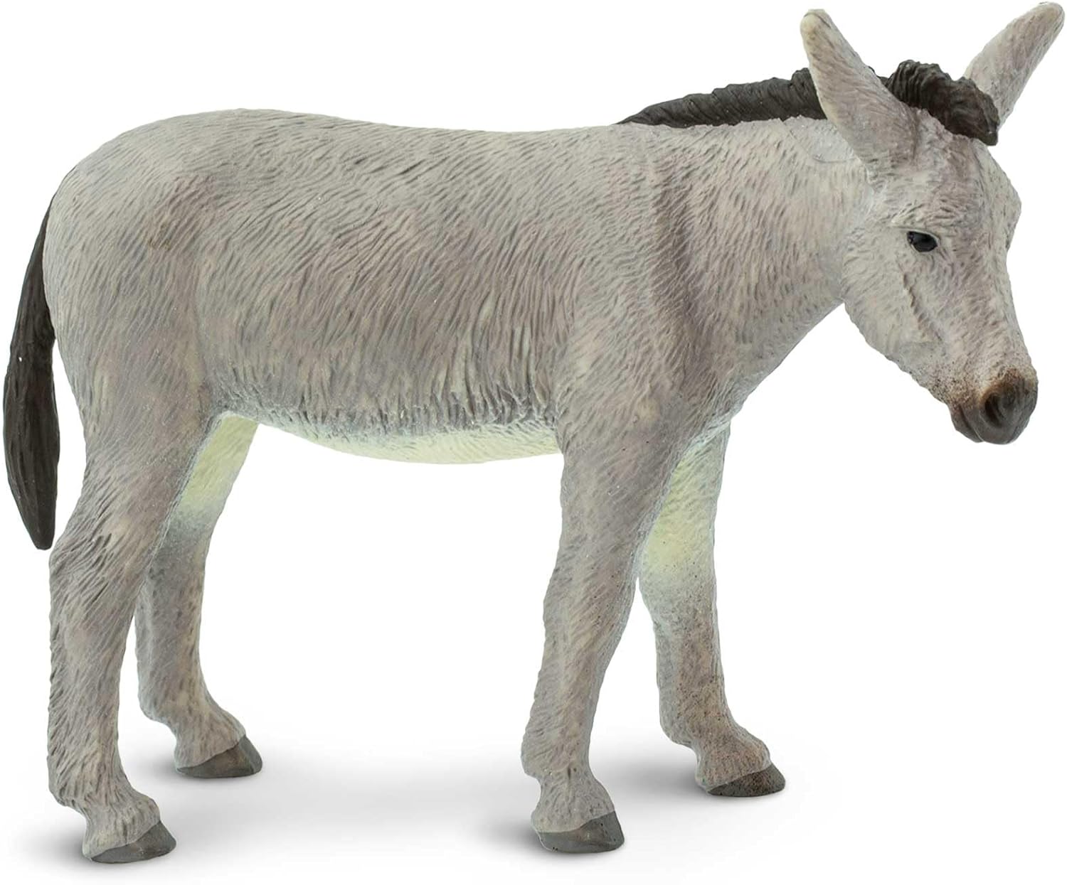 Amazon.com: Safari Ltd. Donkey Figurine - Lifelike 4" Farm Animal ...